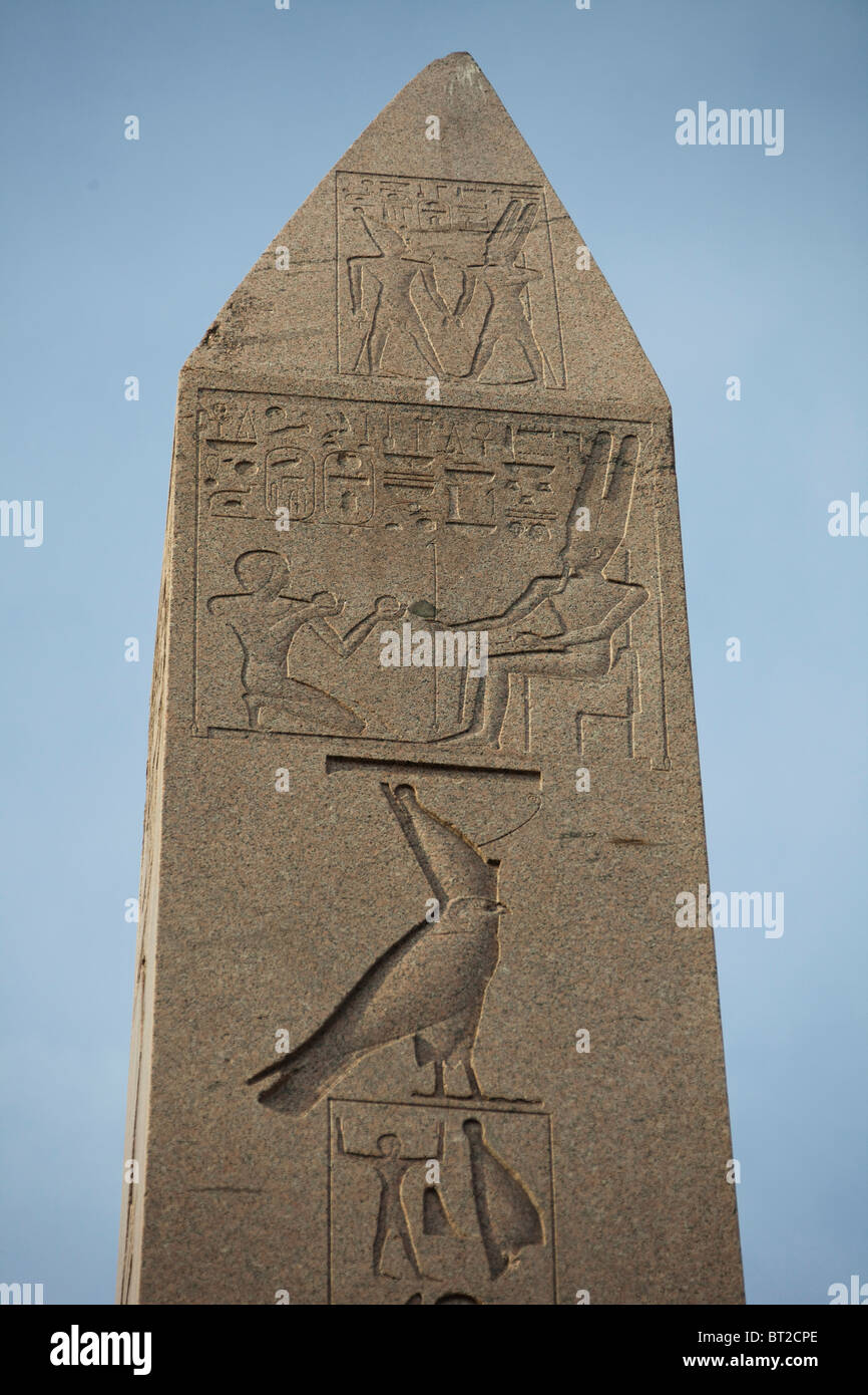 Top of obelisk, Dikilitas, The Obelisk of Theodosius erected 390 AD ...