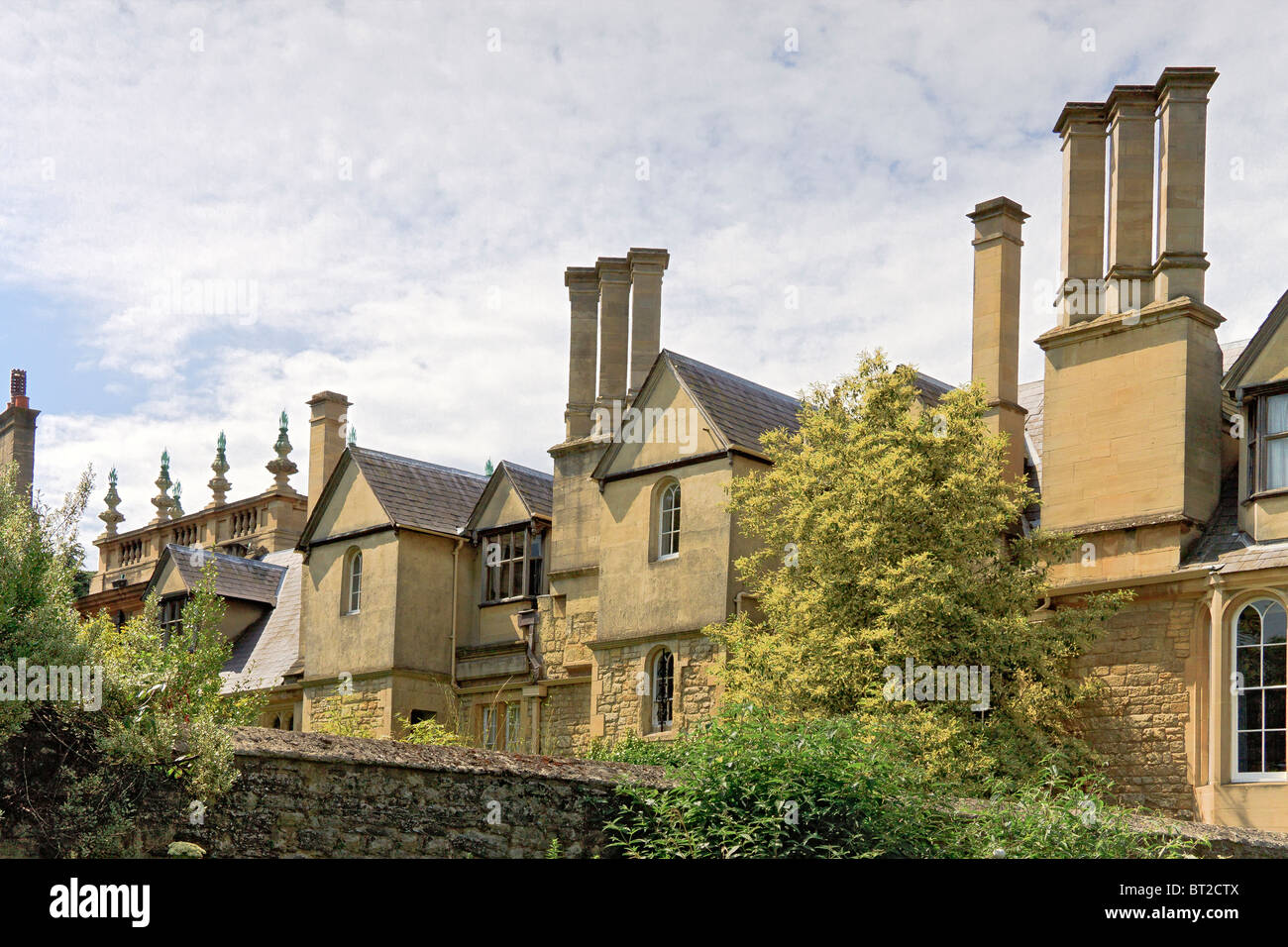 UK Oxford Trinity College Stock Photo - Alamy