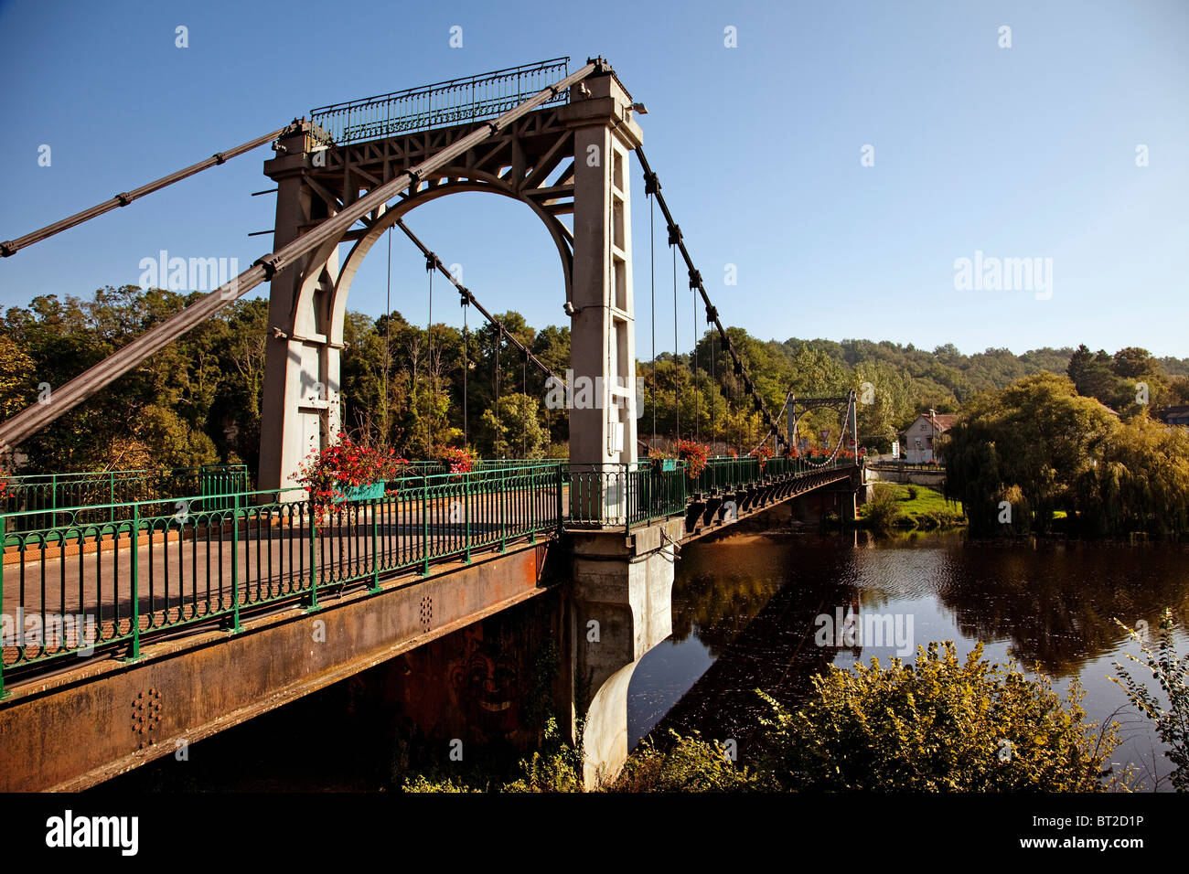Vienne River in Matours Bonneuil France Stock Photo - Alamy