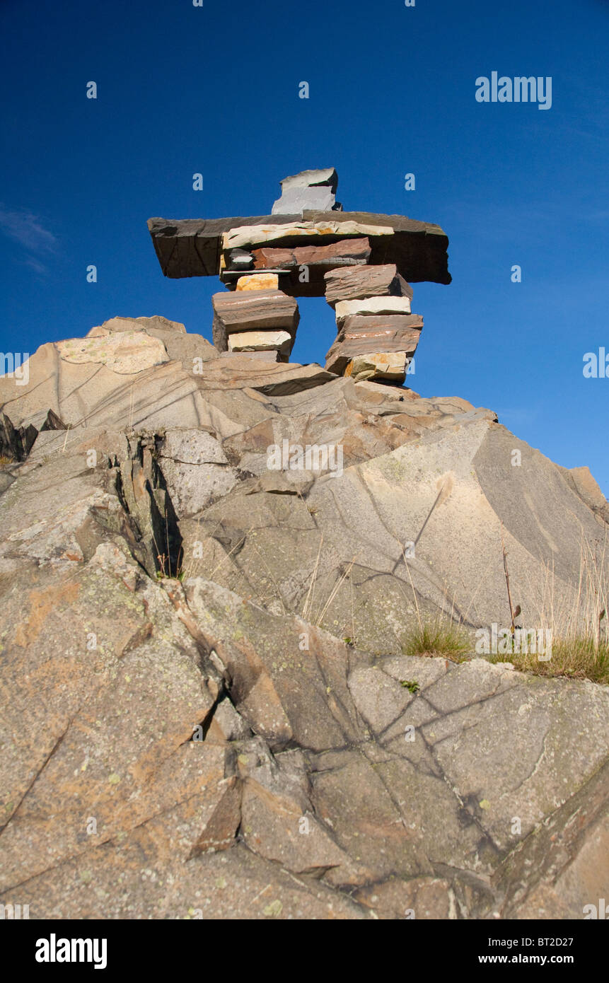 Inuit Inukshuk High Resolution Stock Photography and Images - Alamy