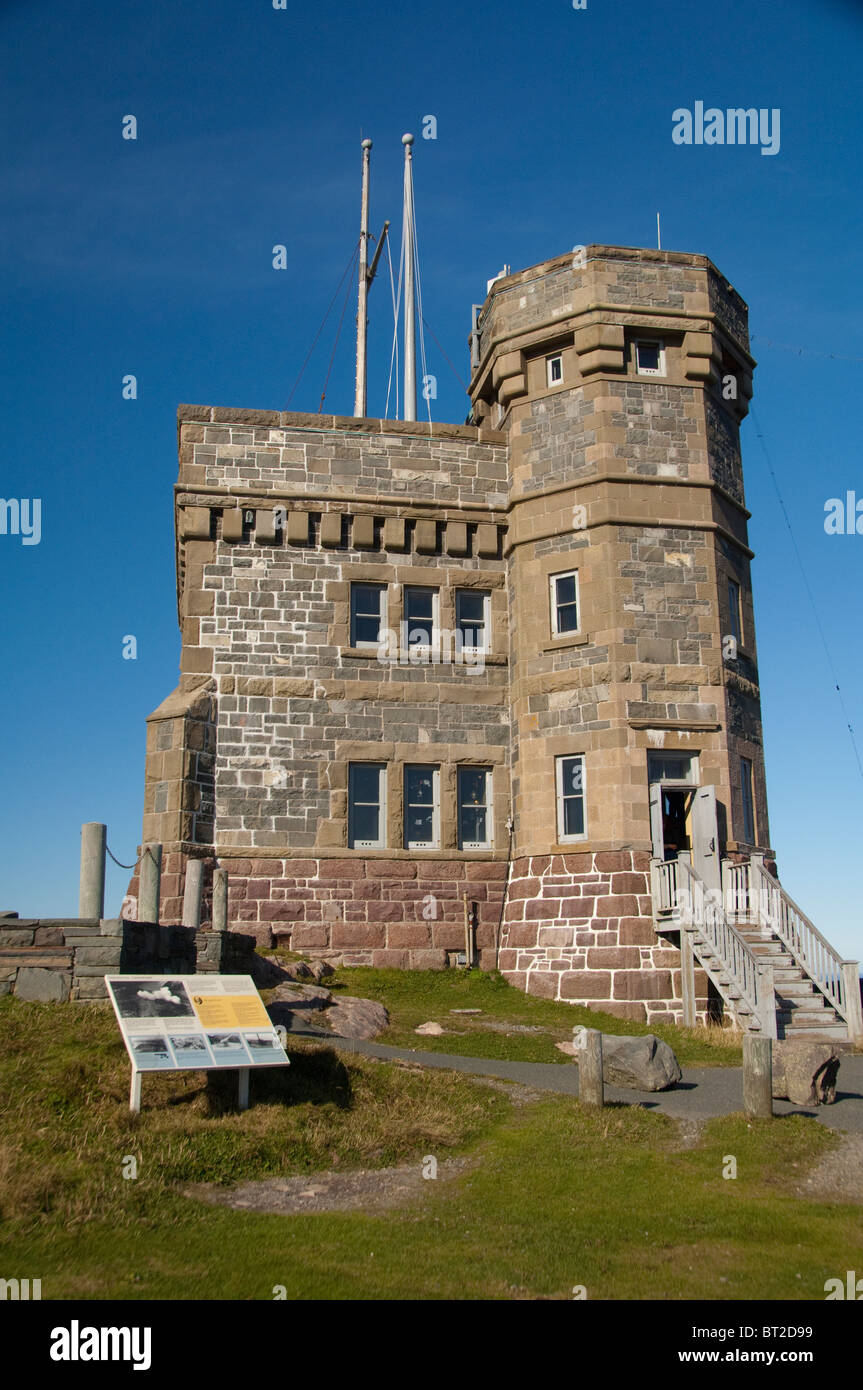Canada, Newfoundland and Labrador, St. John's. Signal Hill and Cabot ...