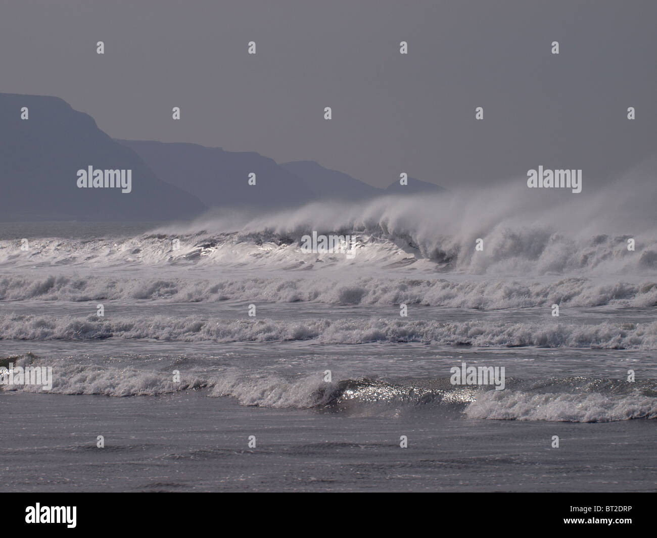 Storm large waves hi-res stock photography and images - Alamy