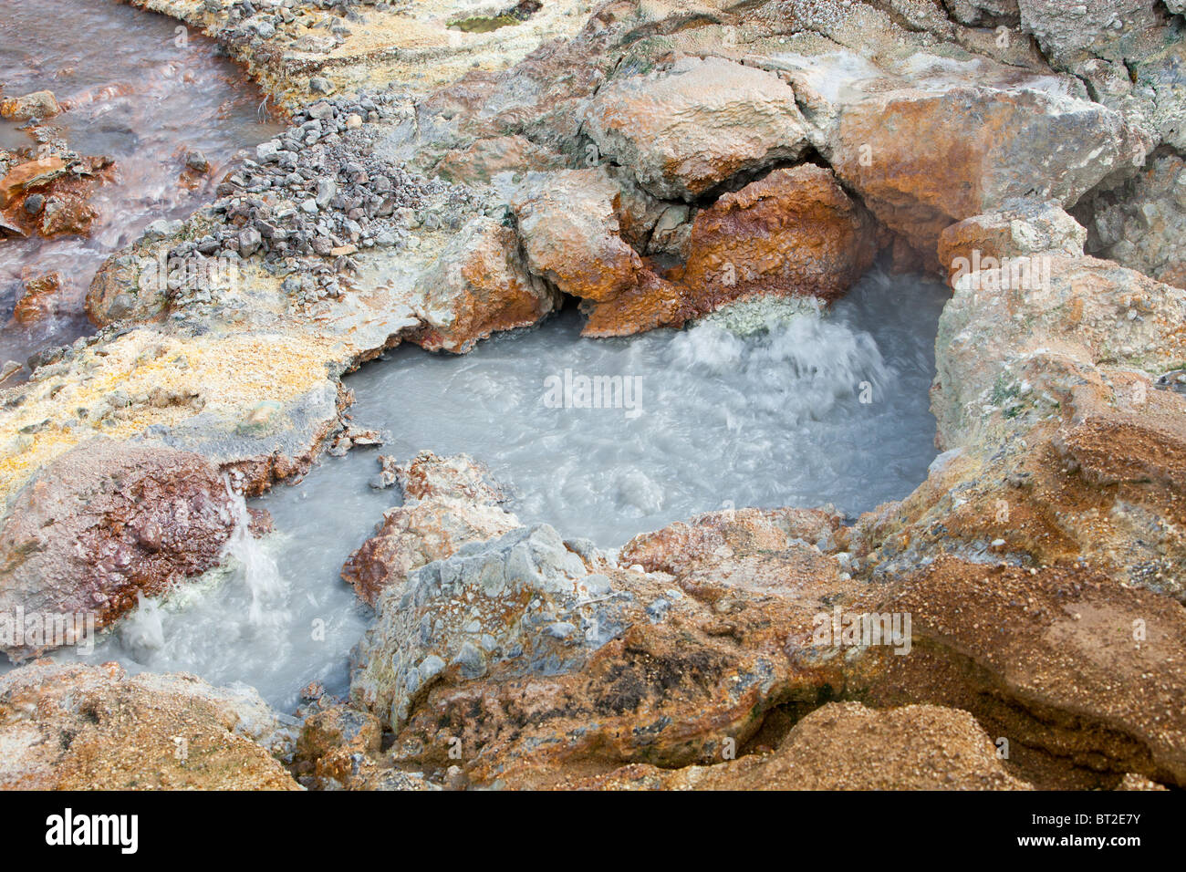 Hot springs in Hengill, Iceland Stock Photo - Alamy
