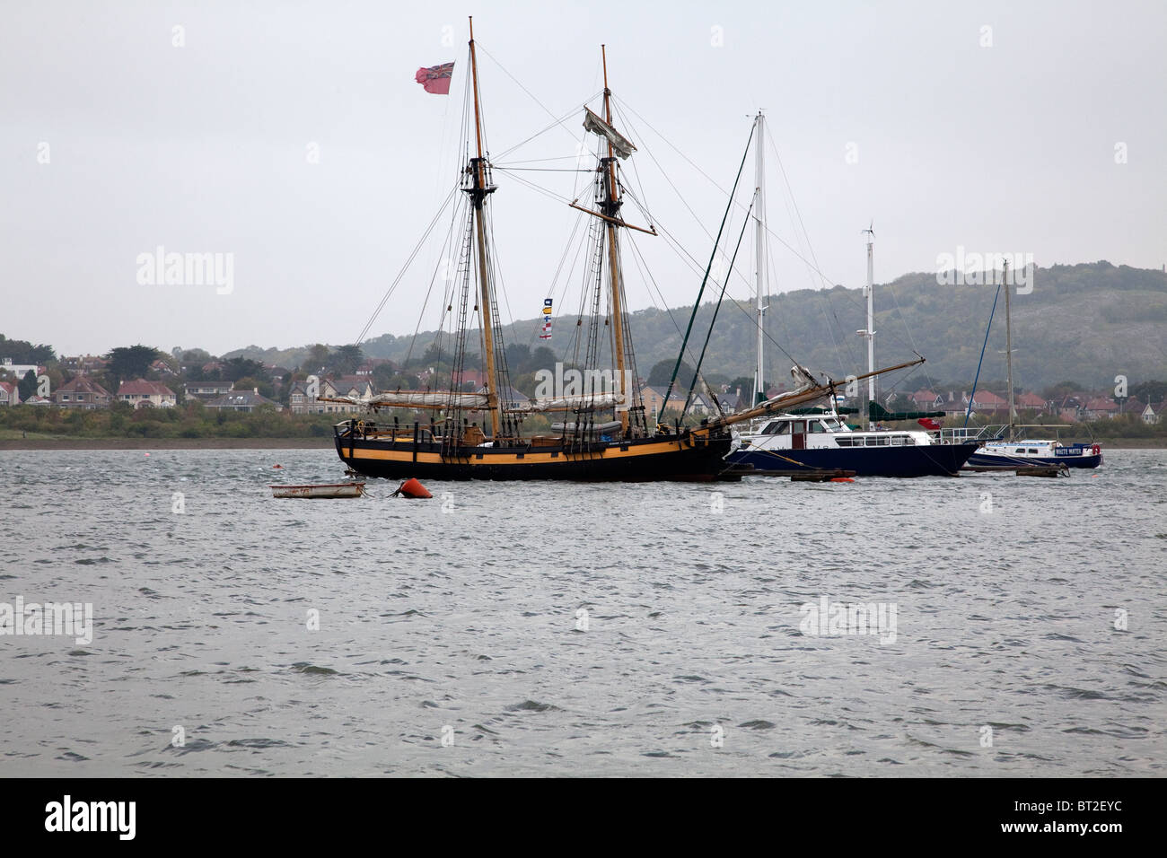 Classic Schooner Pickle built as a replica of HMS Pickle of 1805, famed ...