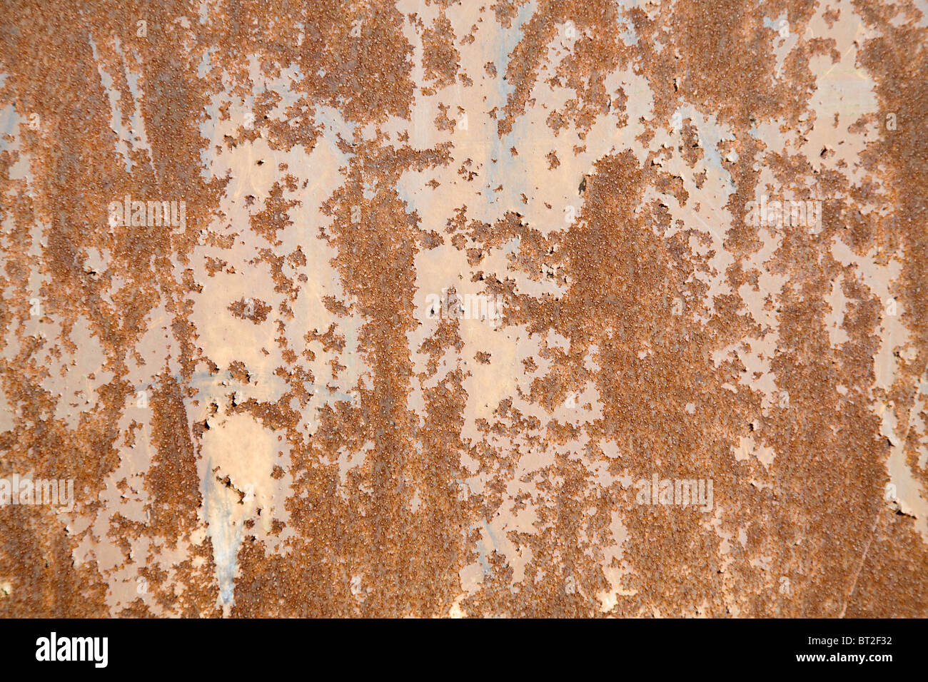 The red rusty old metal wall Stock Photo - Alamy
