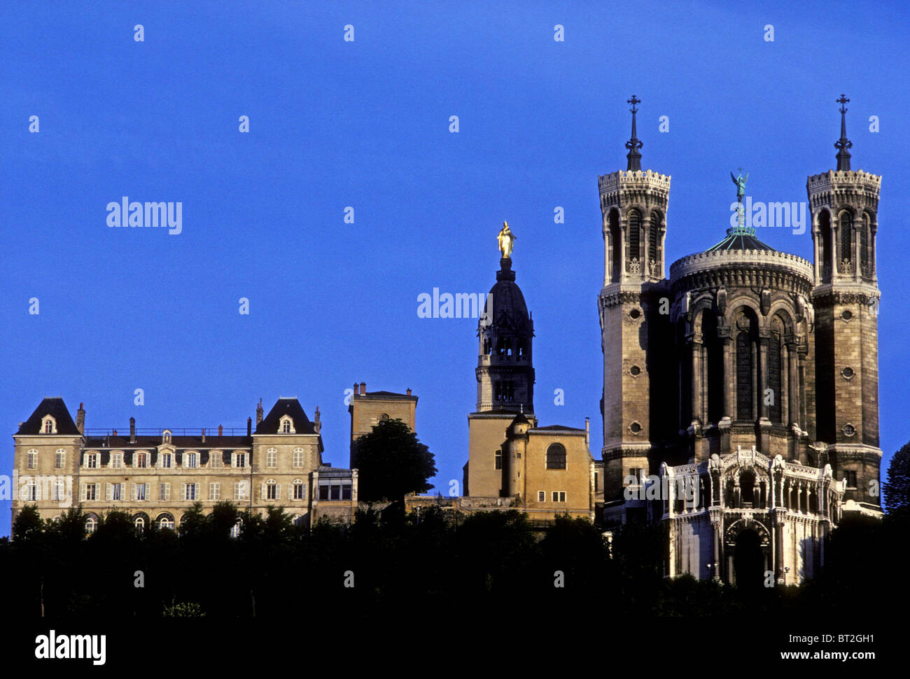 Fourviere Basilica, Roman Catholic basilica, basilica, church, Roman ...