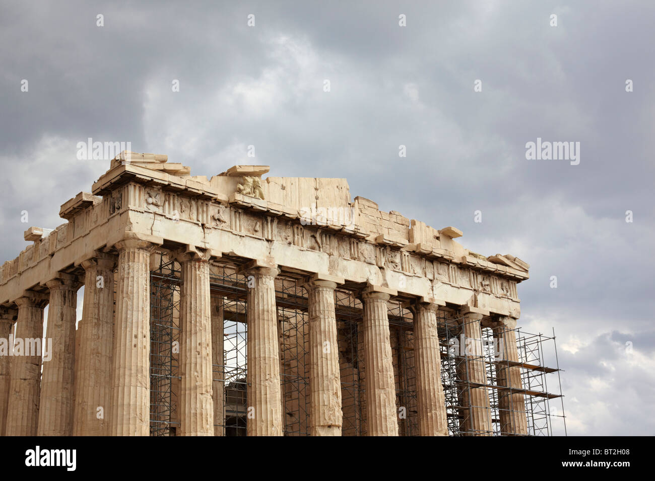 Acropolis Athens Greece Tourism temple Stock Photo - Alamy