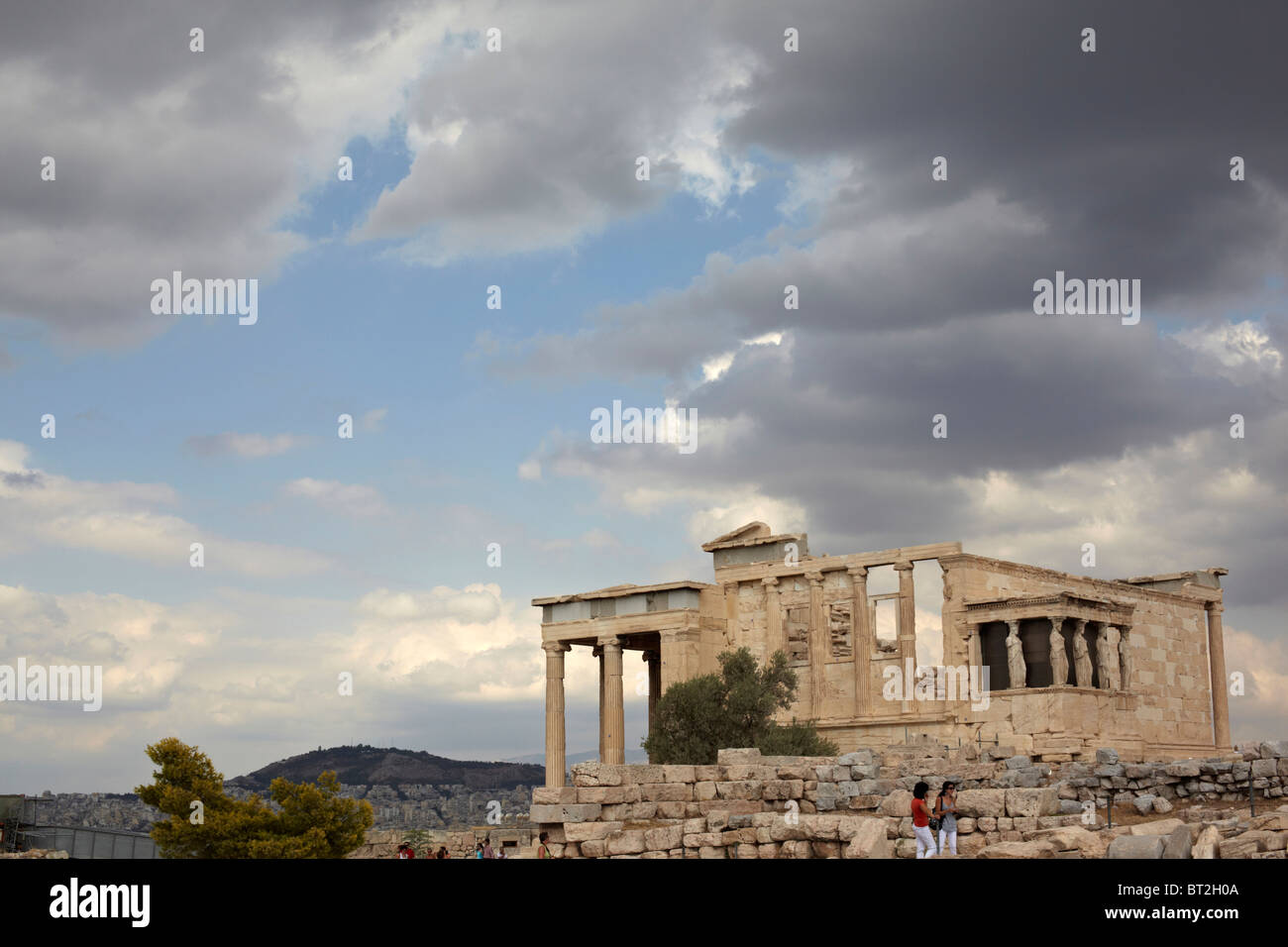 Acropolis Athens Greece Tourism temple Stock Photo - Alamy