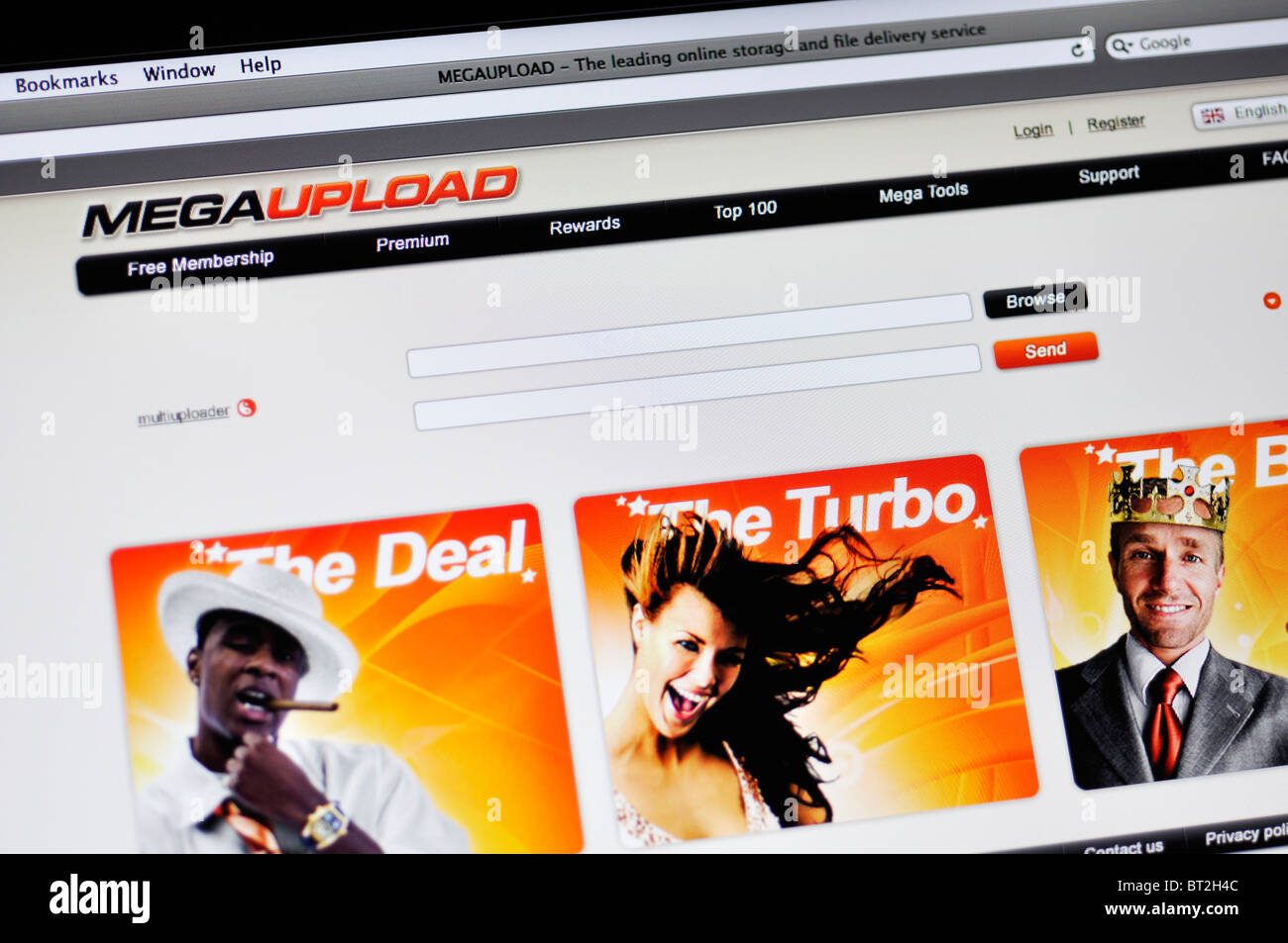 Megaupload hi-res stock photography and images - Alamy
