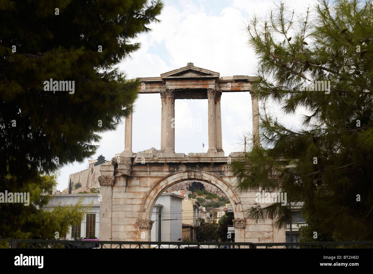 temple of Zeus Athens Greece Stock Photo - Alamy
