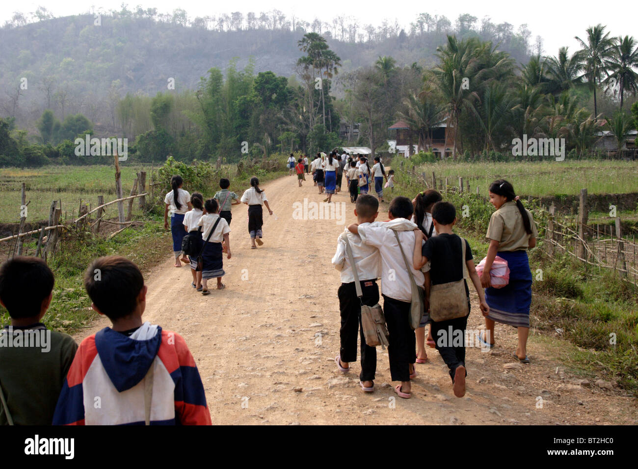 At home in a lao village hi-res stock photography and images - Alamy