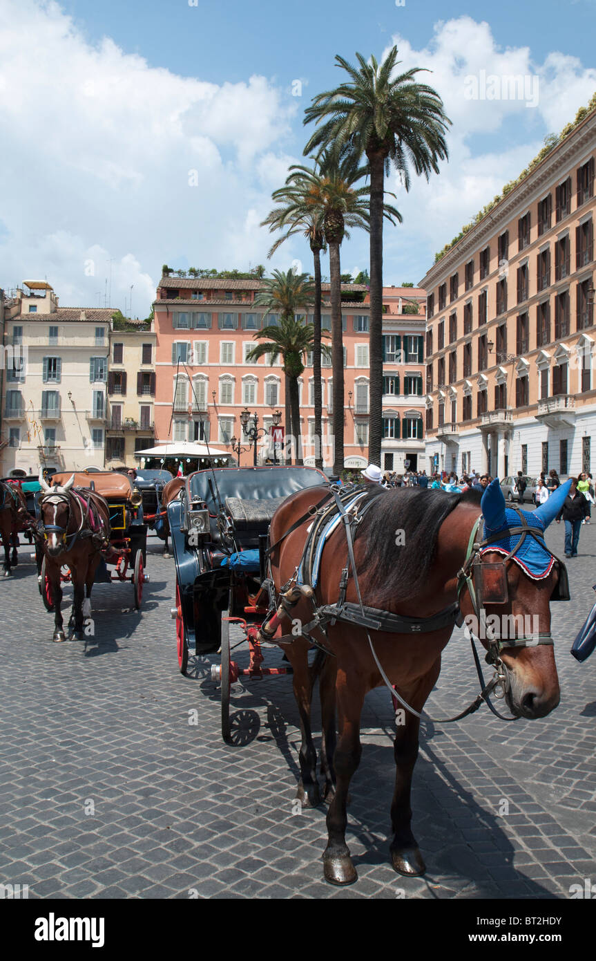 Piazza di Spagna, Rome, Italy Stock Photo - Alamy