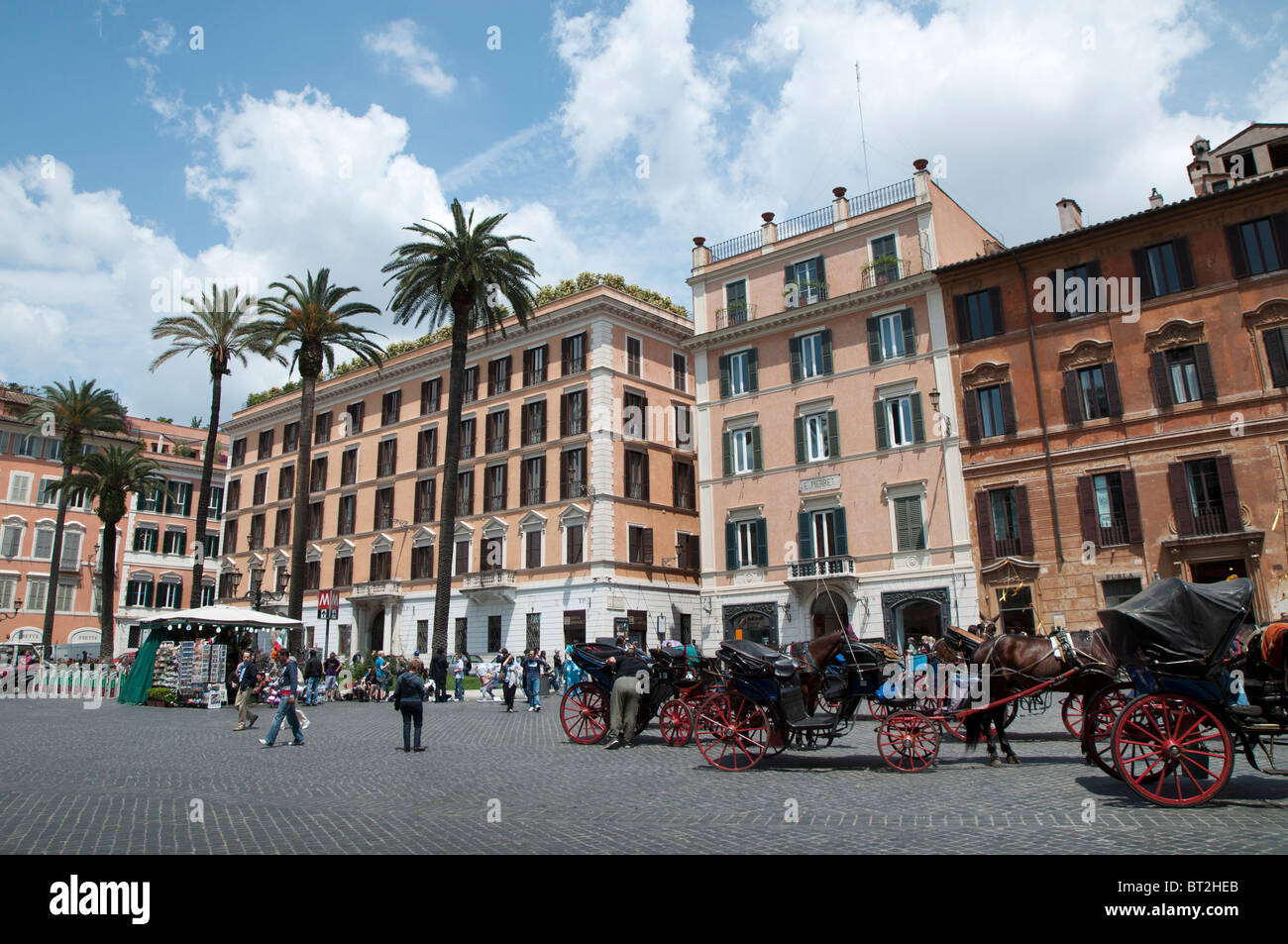 Piazza di Spagna, Rome, Italy Stock Photo - Alamy