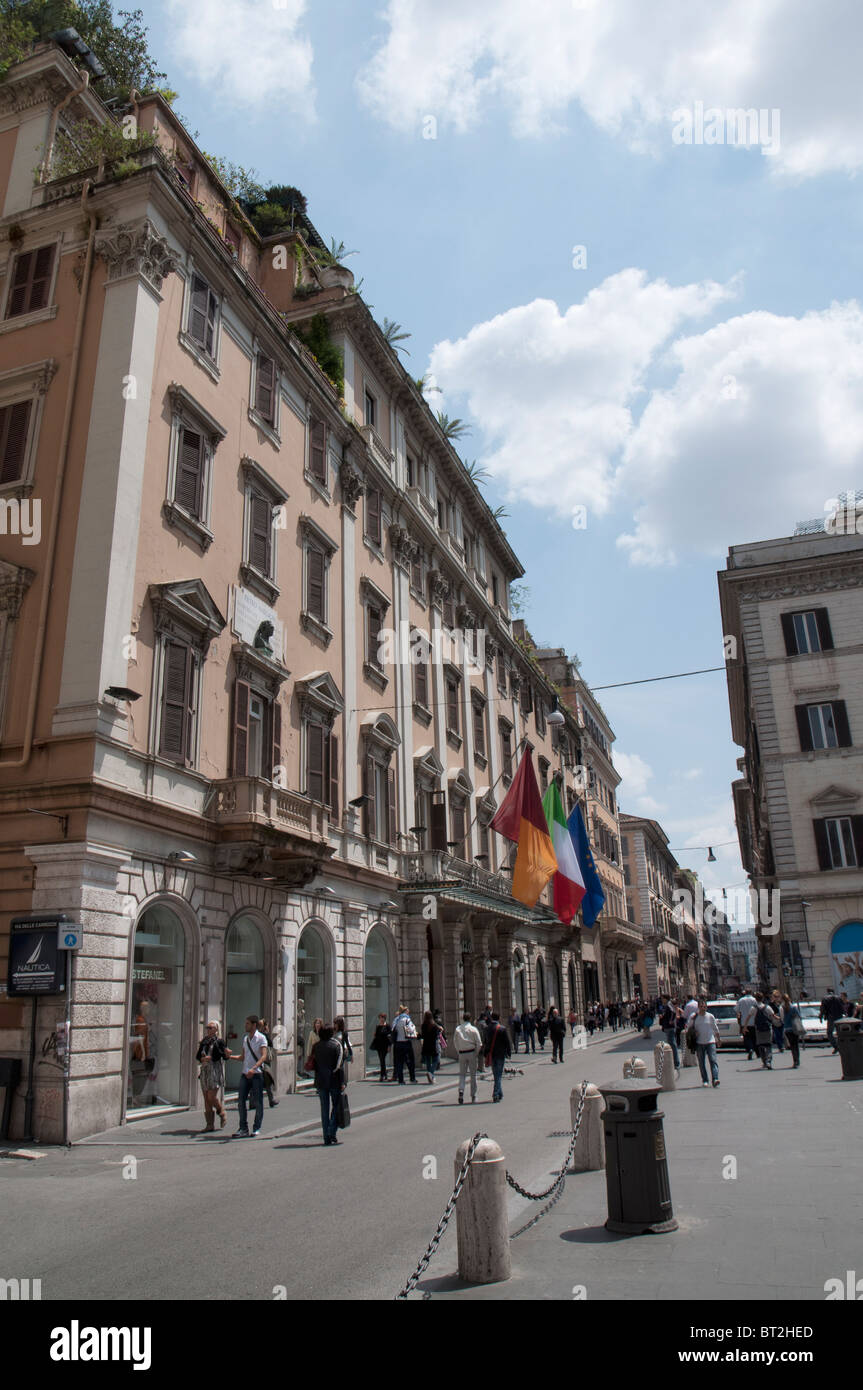Rome, Street Scene, Italy Stock Photo - Alamy