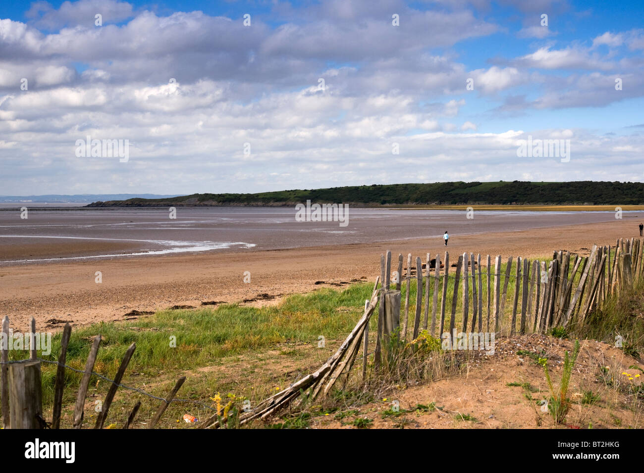Coastal view at Sand Bay Somerset England UK Stock Photo - Alamy