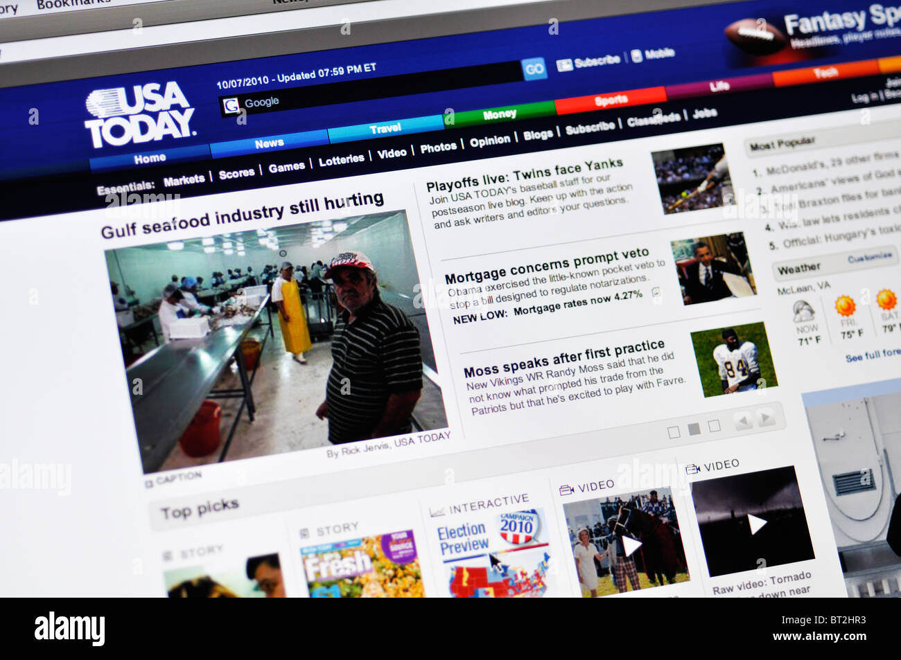 Usa today newspaper hi-res stock photography and images - Alamy