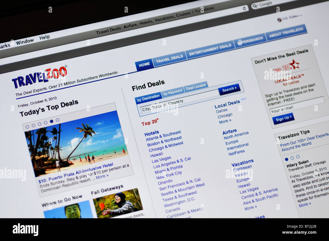 Travelzoo hi-res stock photography and images - Alamy