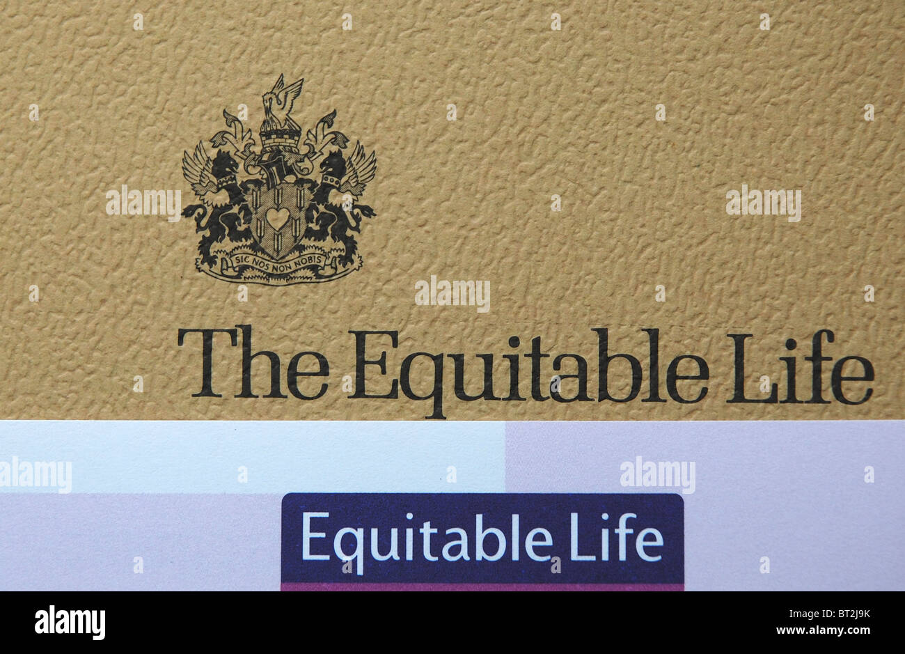 The Equitable Life Stock Photo - Alamy