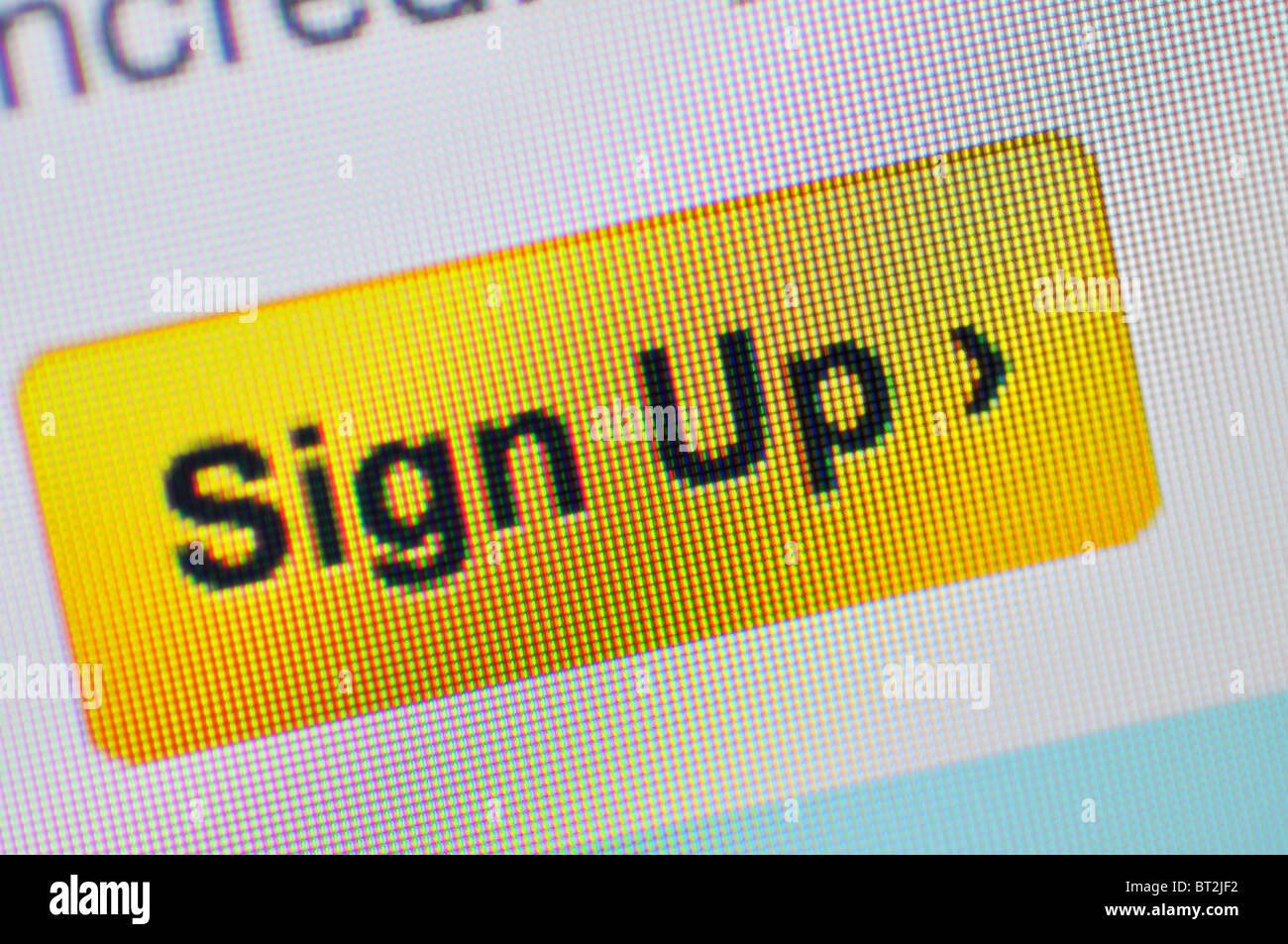Log in sign up register hi-res stock photography and images - Alamy