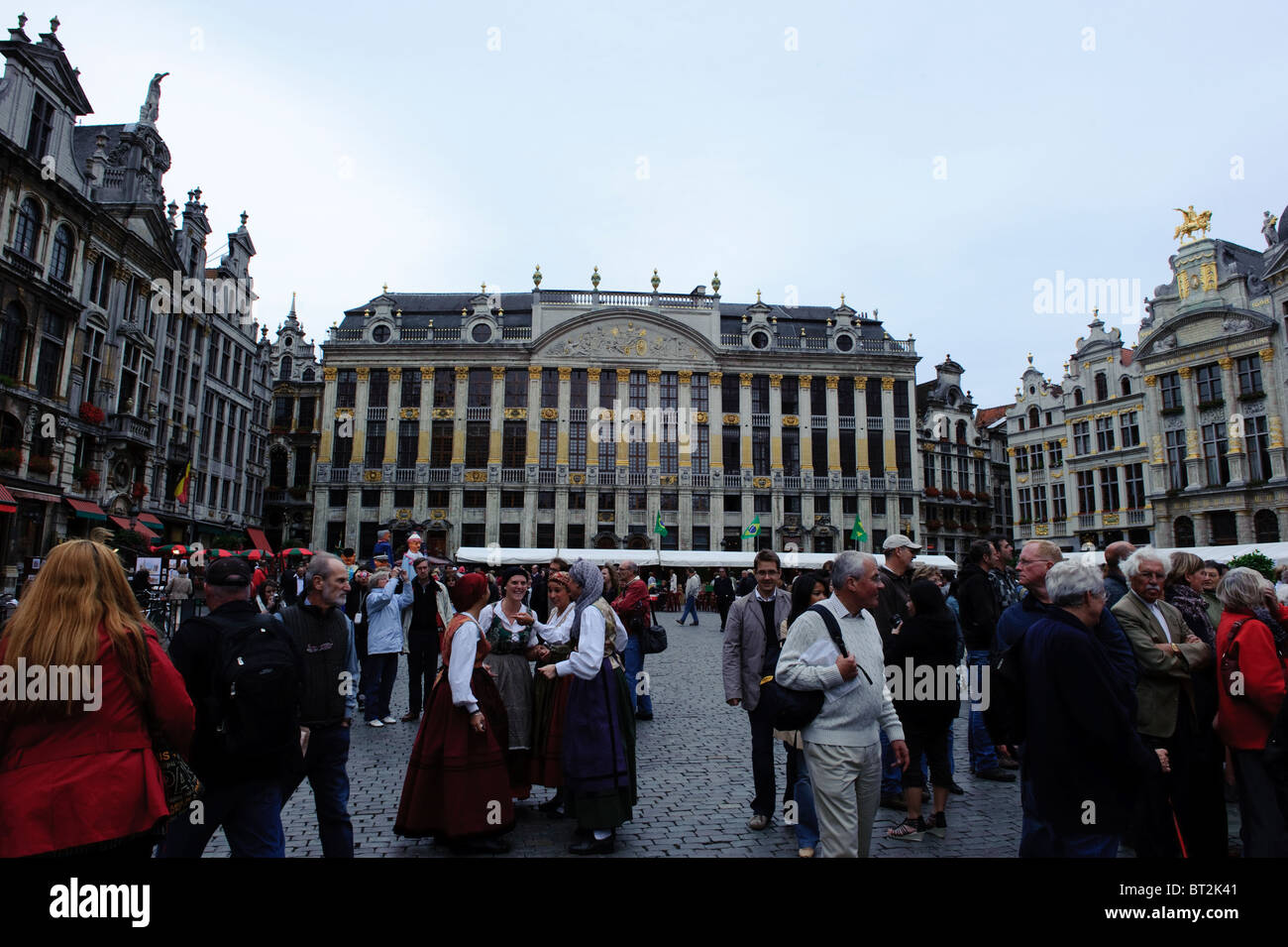 The Guild Halls, Brussels, Belgium Stock Photo - Alamy