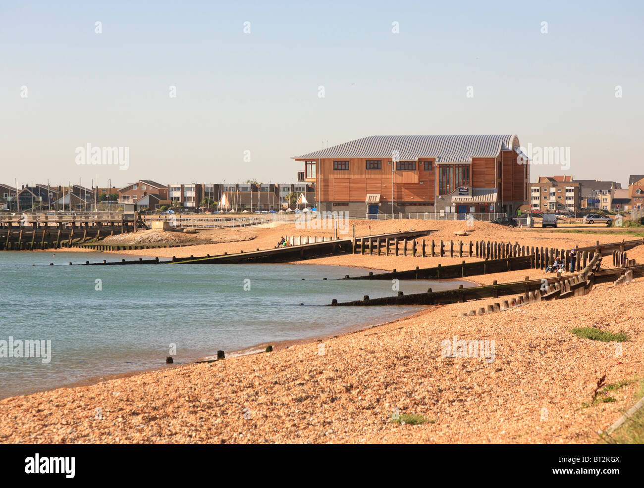 The Lifeboat Station, Shoreham Harbour entrance Stock Photo - Alamy