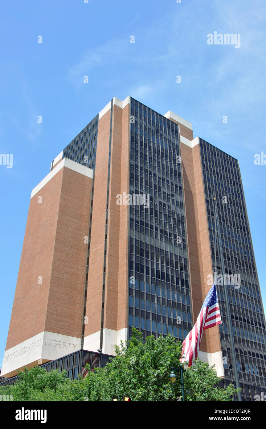 Federal Building with "The Guardian of Liberty" legend, Philadelphia ...