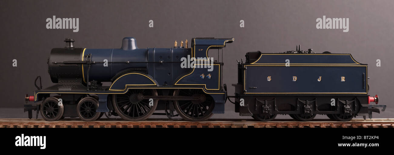 Class 2P Locomotive, Somerset & Dorset Joint Railway livery Stock Photo ...