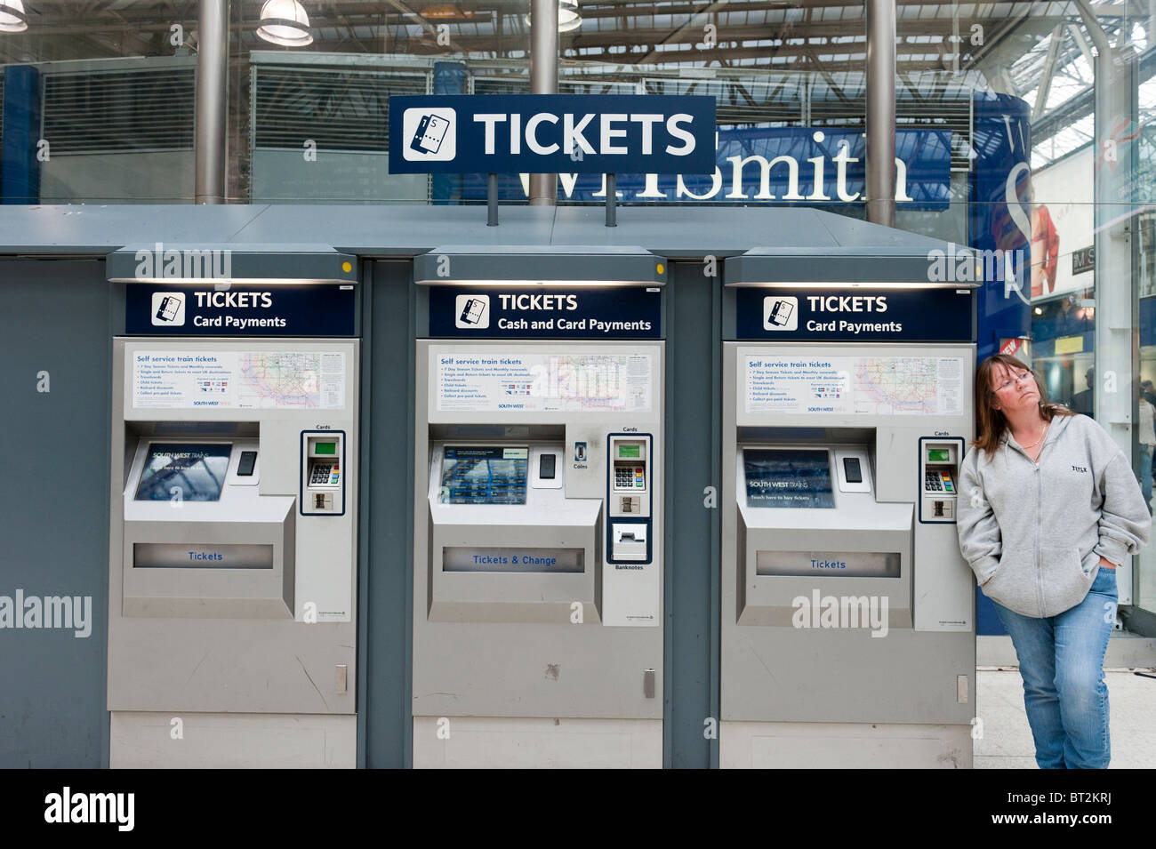 Waterloo Ticket Machine High Resolution Stock Photography and Images ...