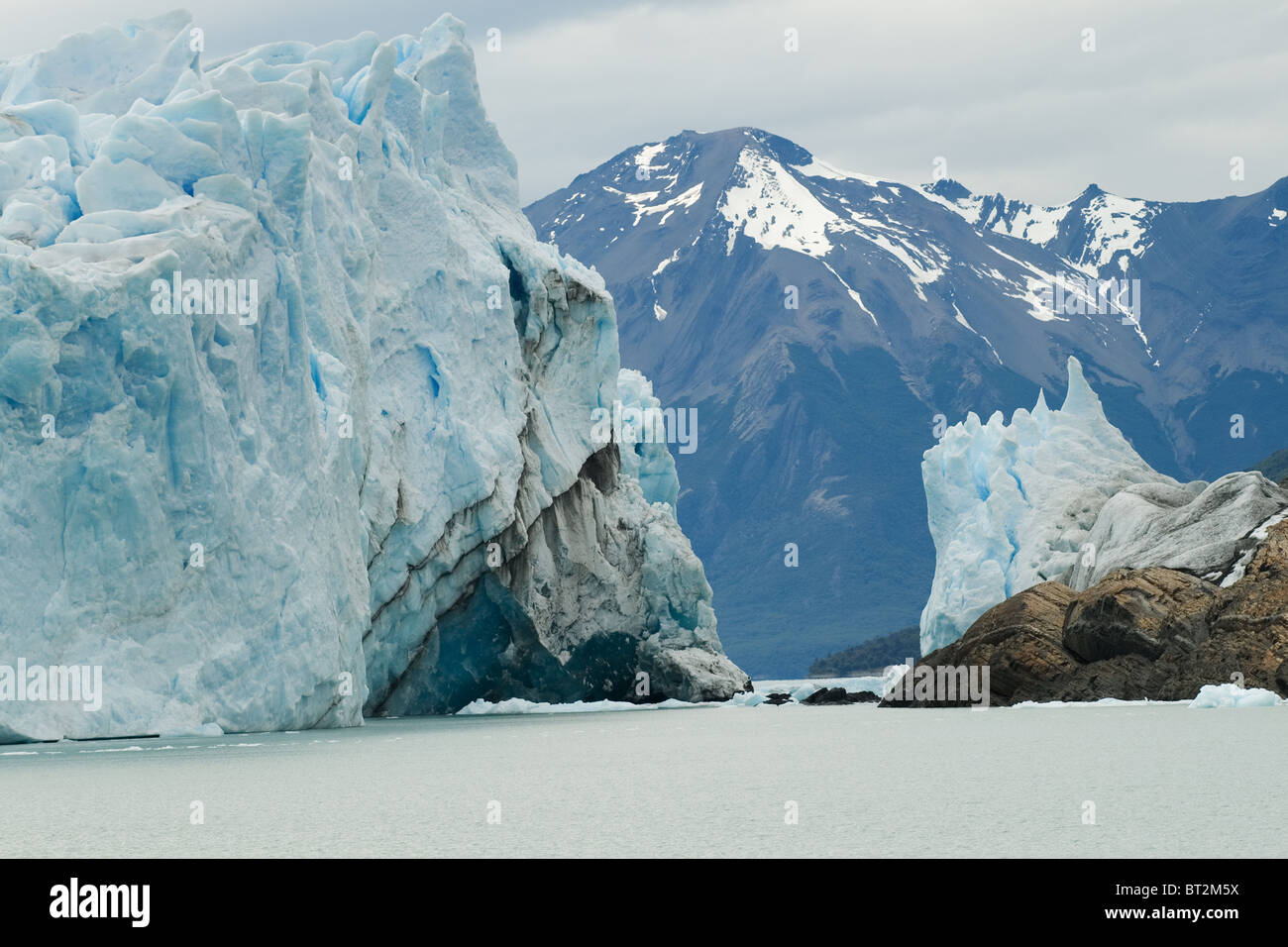 Perito Moreno glacier front Stock Photo - Alamy