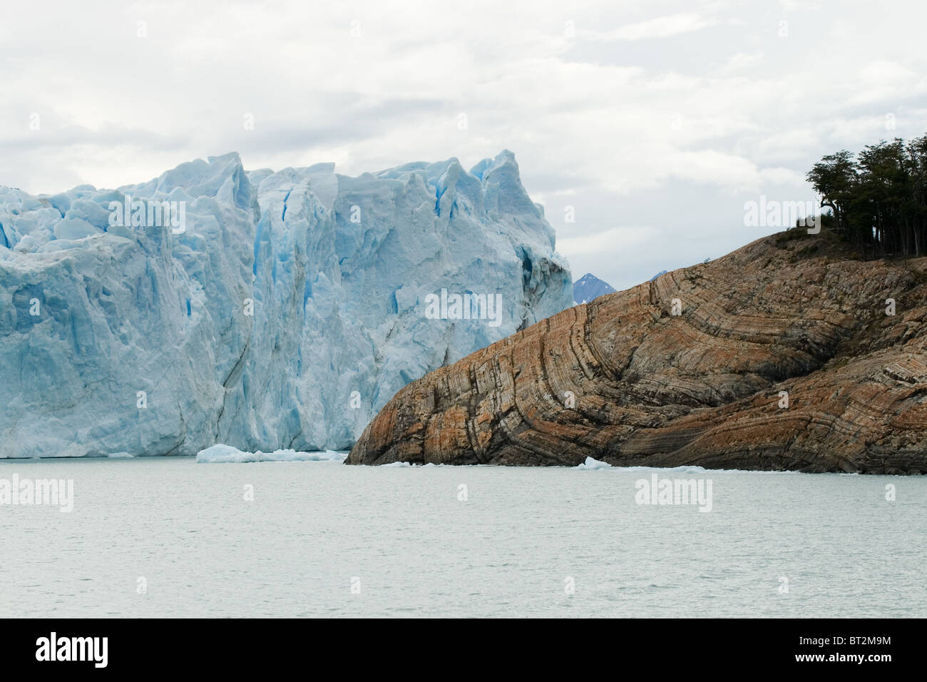 Perito Moreno glacier front Stock Photo - Alamy