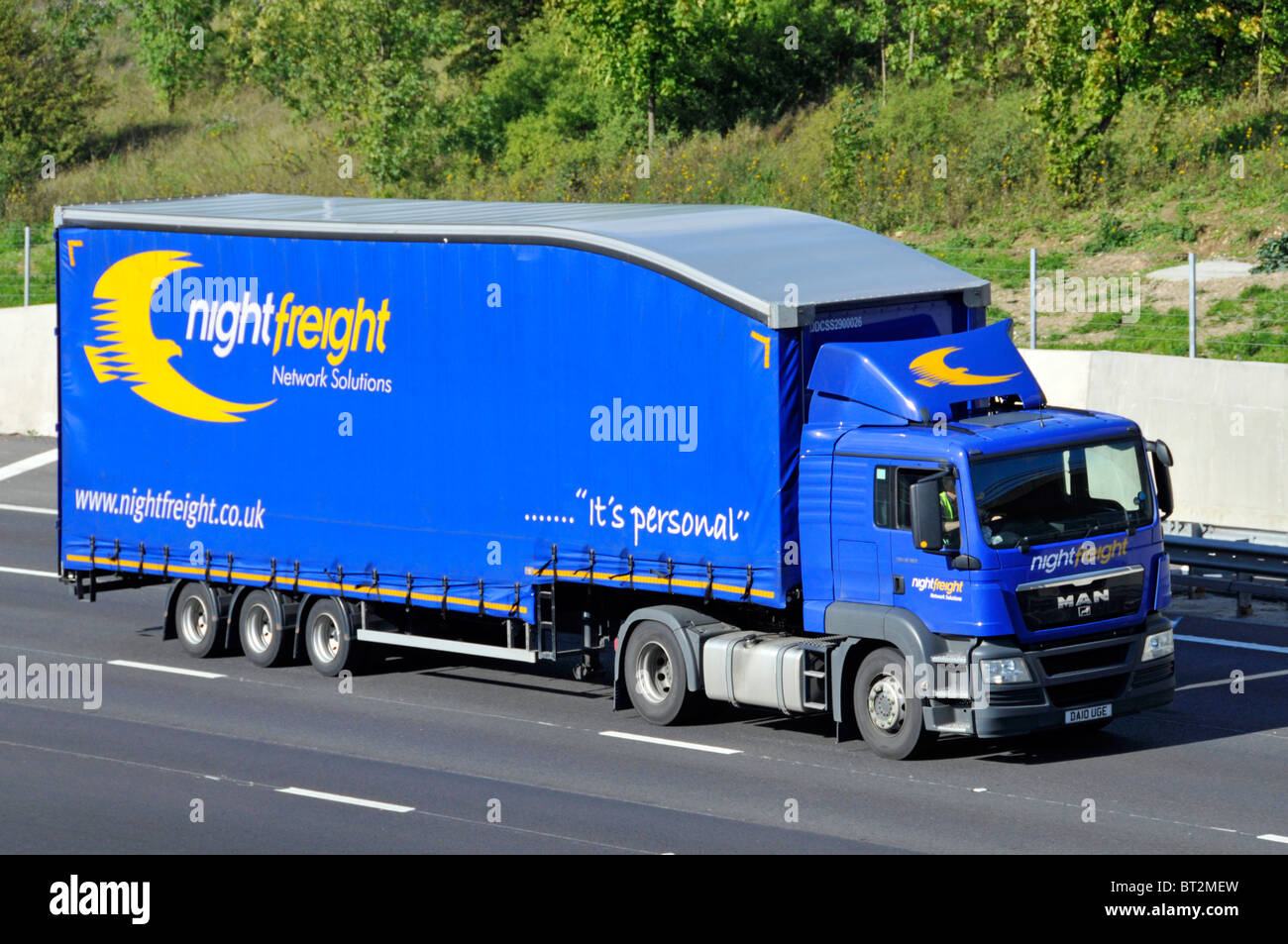 Lorry Motorway Night High Resolution Stock Photography and Images - Alamy
