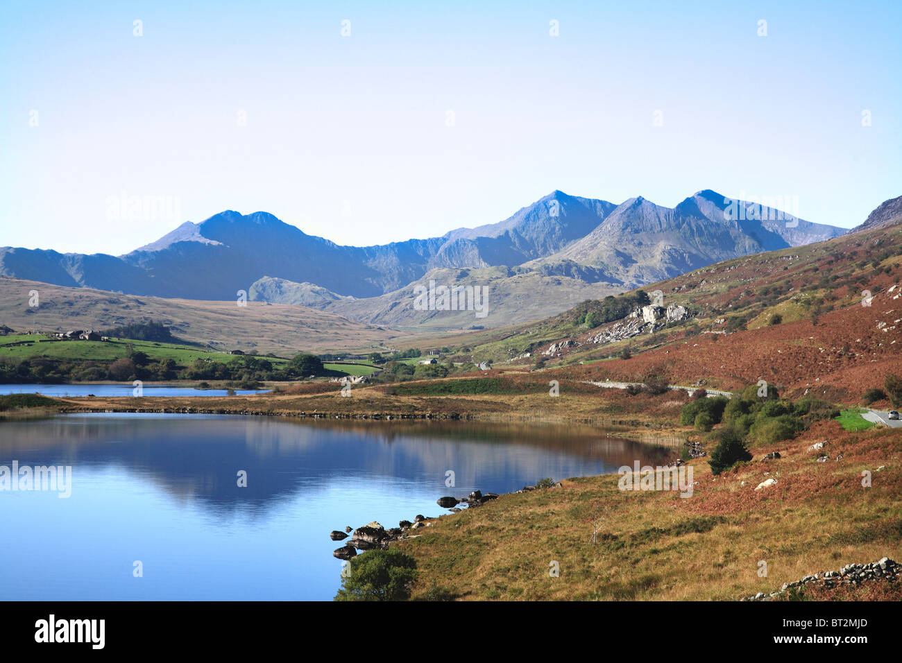 Snowdonia mountain range hi-res stock photography and images - Alamy