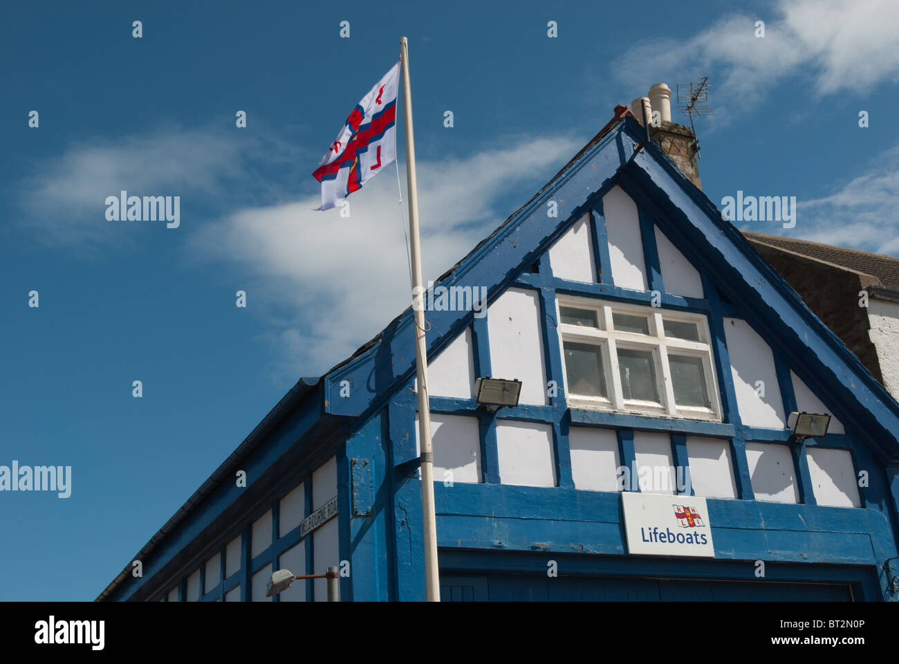 Blue peter flag hi-res stock photography and images - Alamy