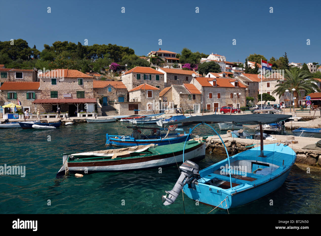 Maslinica, Solta Island, Croatia Stock Photo - Alamy