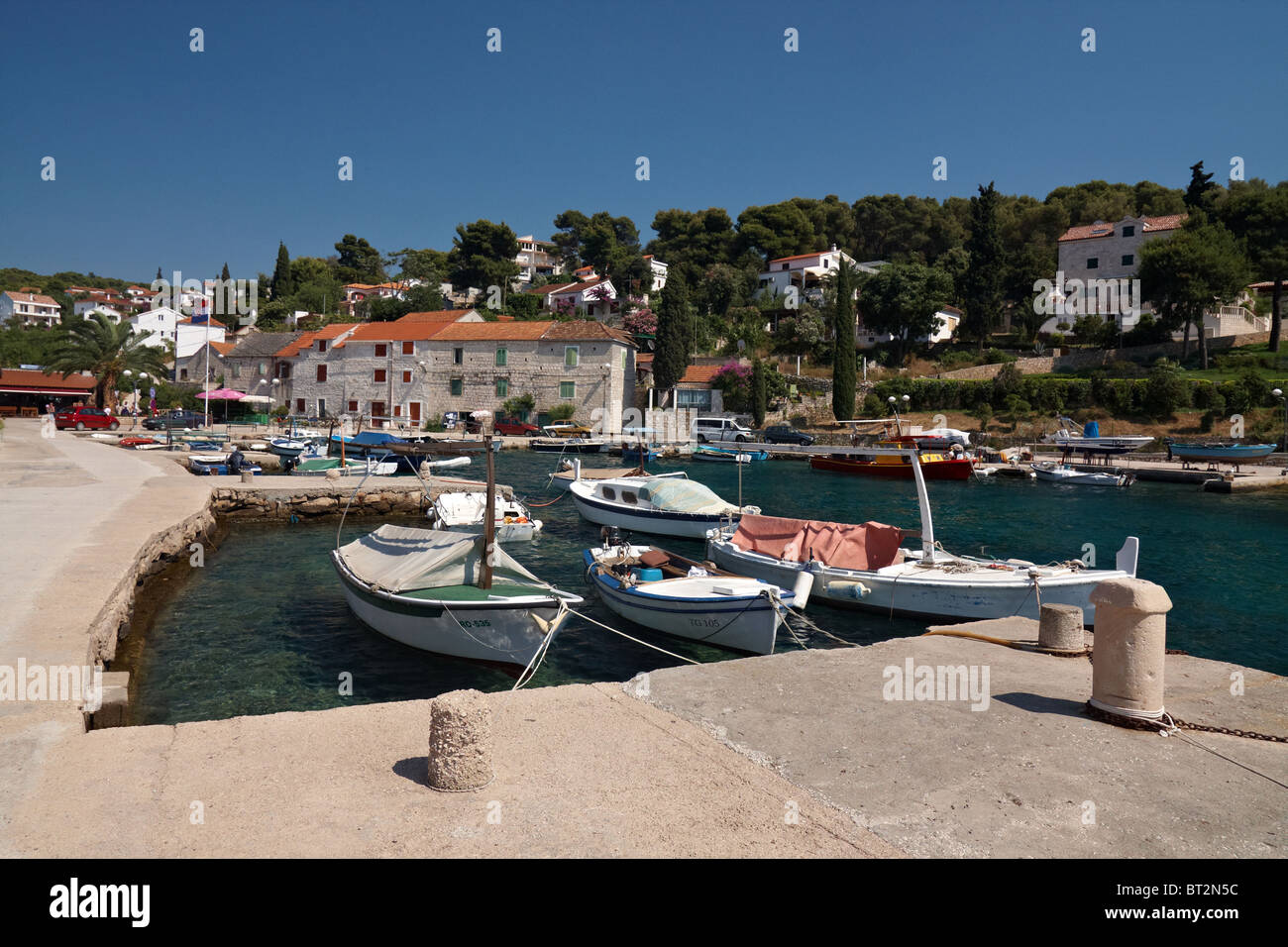 Maslinica, Solta Island, Croatia Stock Photo - Alamy