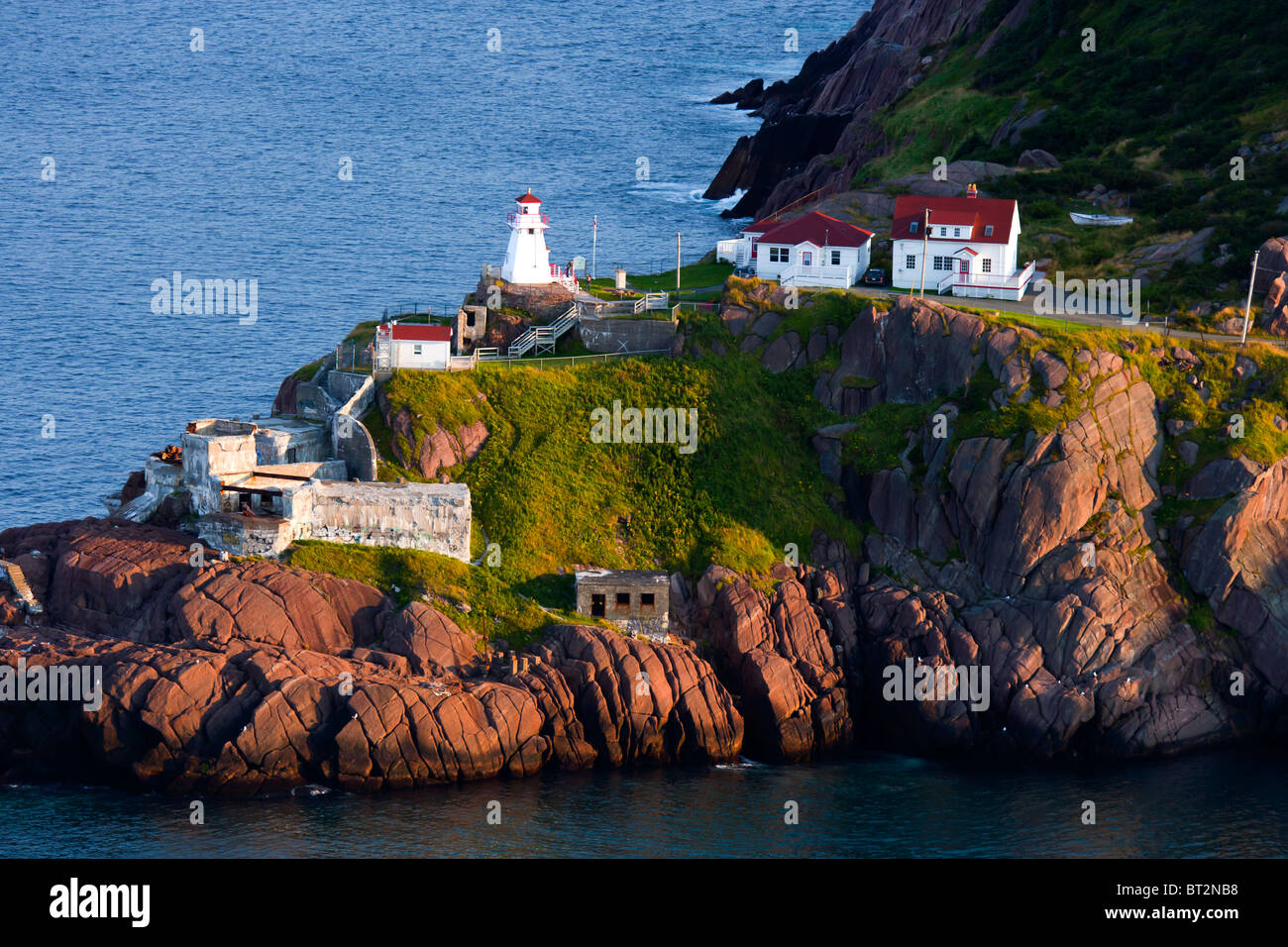 St. John's Newfoundland Lighthouse High Resolution Stock Photography ...