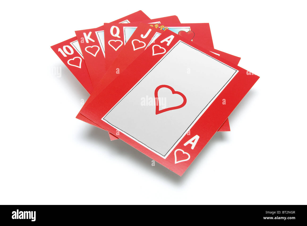 Playing cards cut out Cut Out Stock Images & Pictures - Alamy