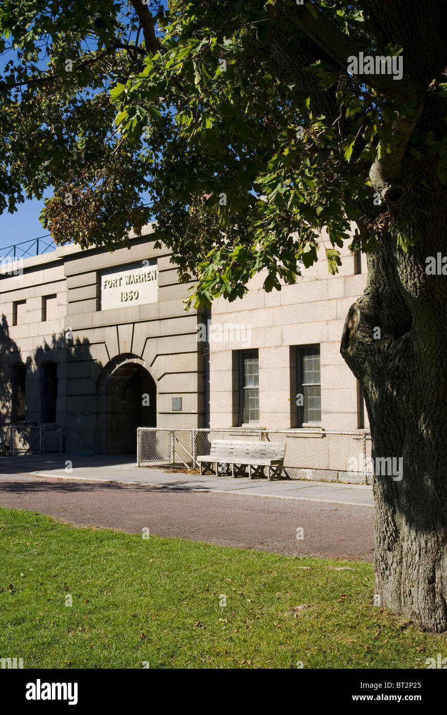 Fort Warren, Georges Island, Boston Harbor Islands, Massachusetts, USA ...