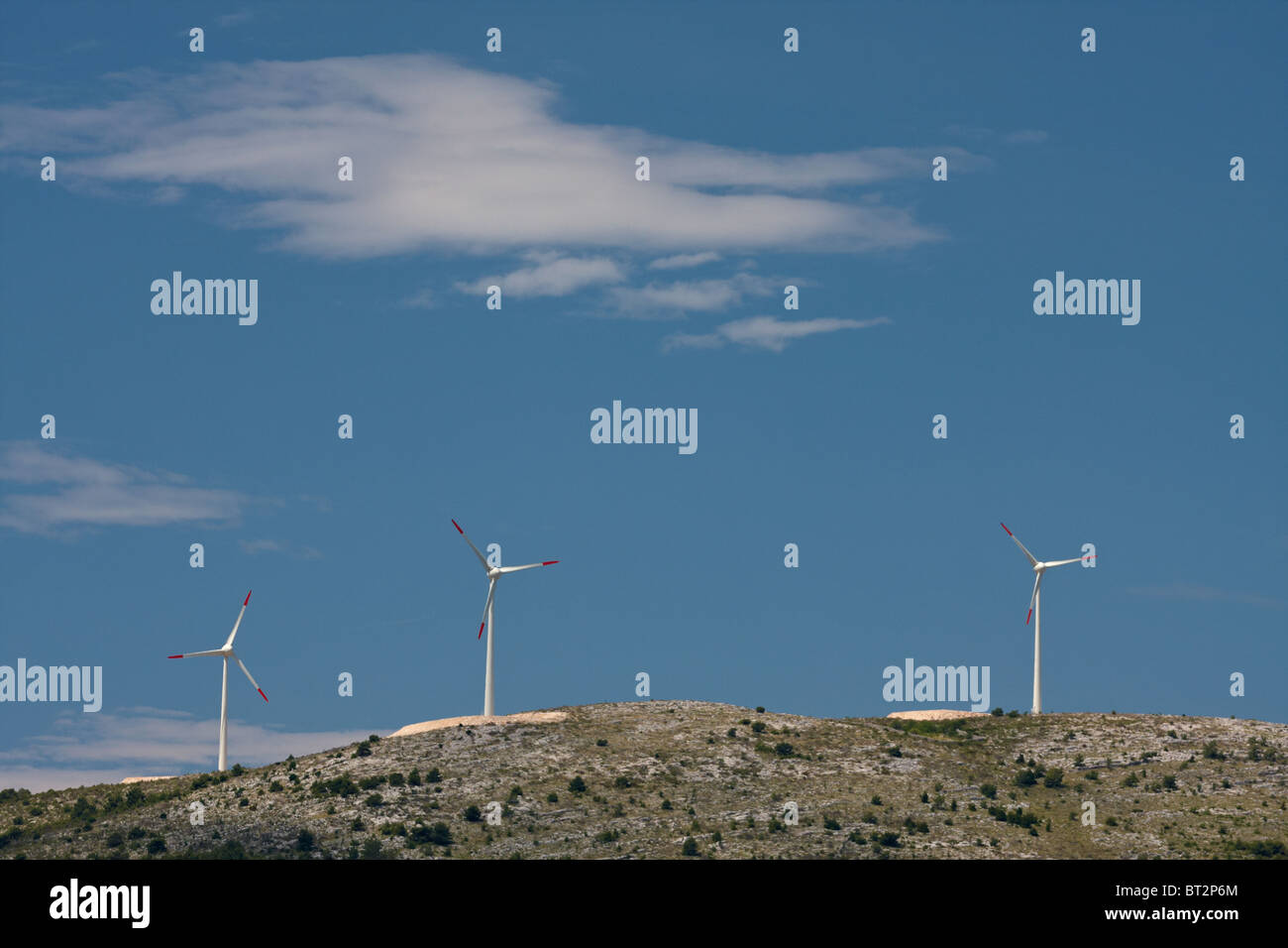 Wind farm, Croatia Stock Photo - Alamy