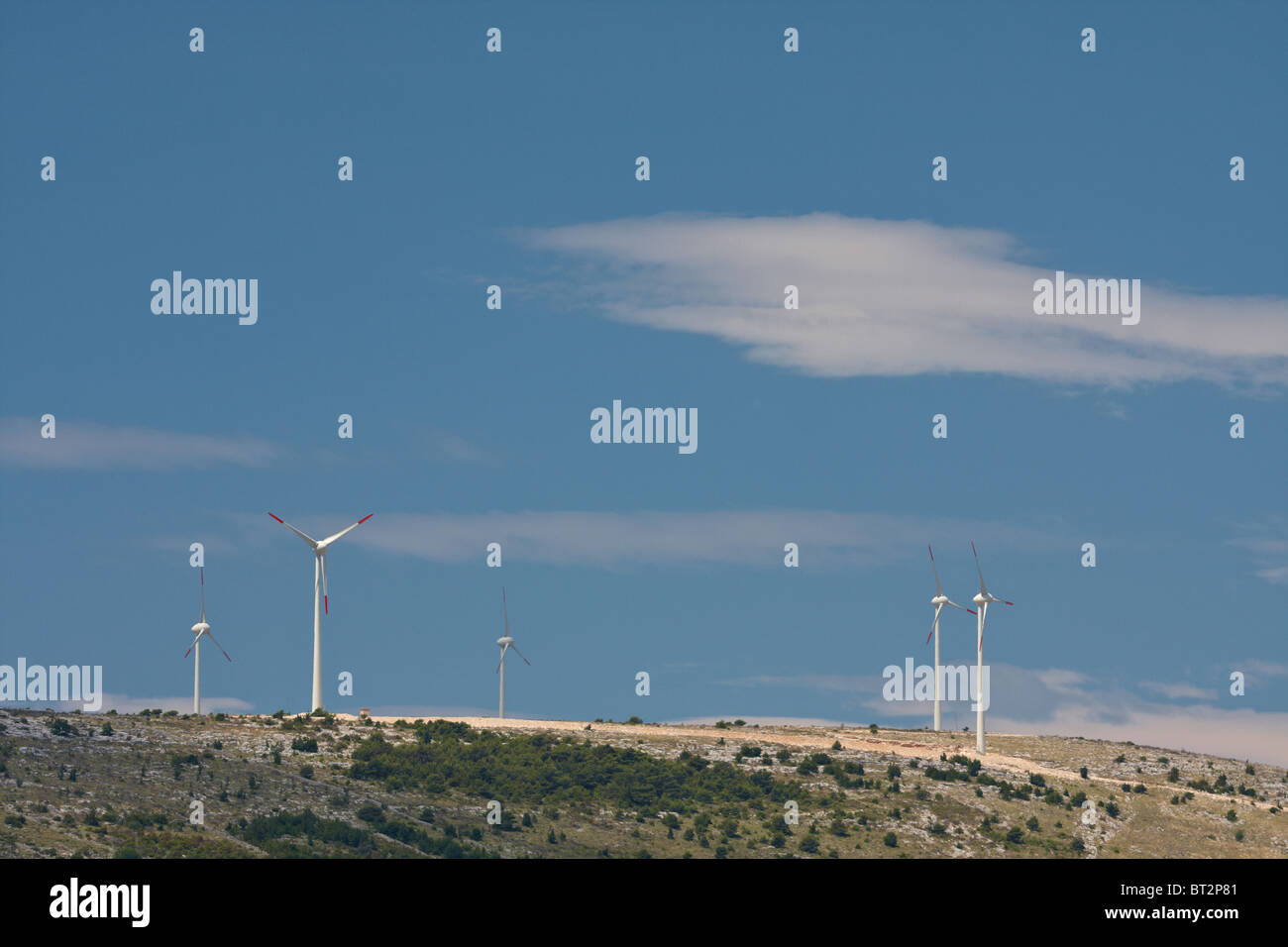 Wind farm, Croatia Stock Photo - Alamy
