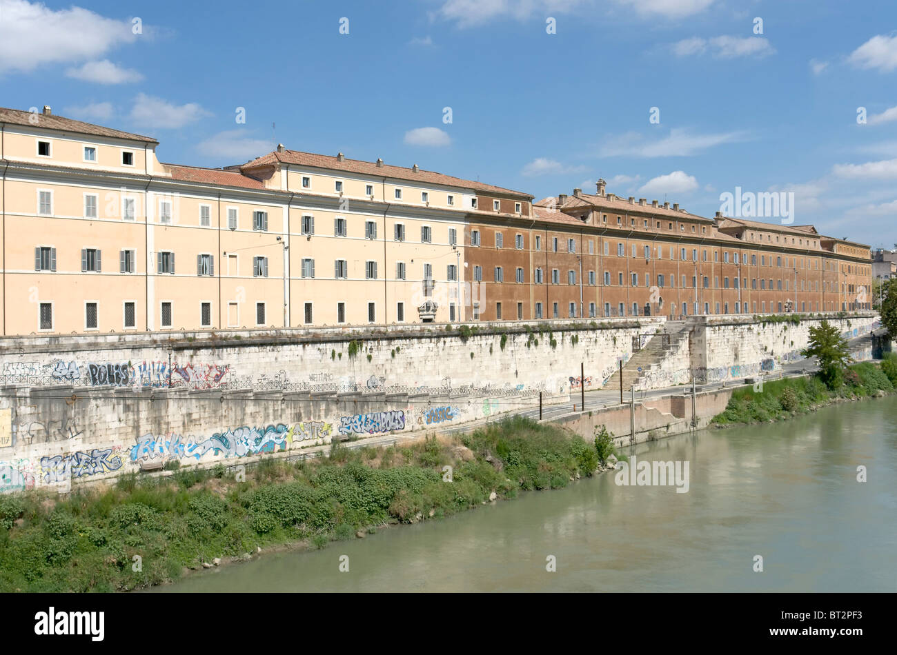 San Michele a Ripa Grande compound, and Ripa Grande landing stage, Rome ...
