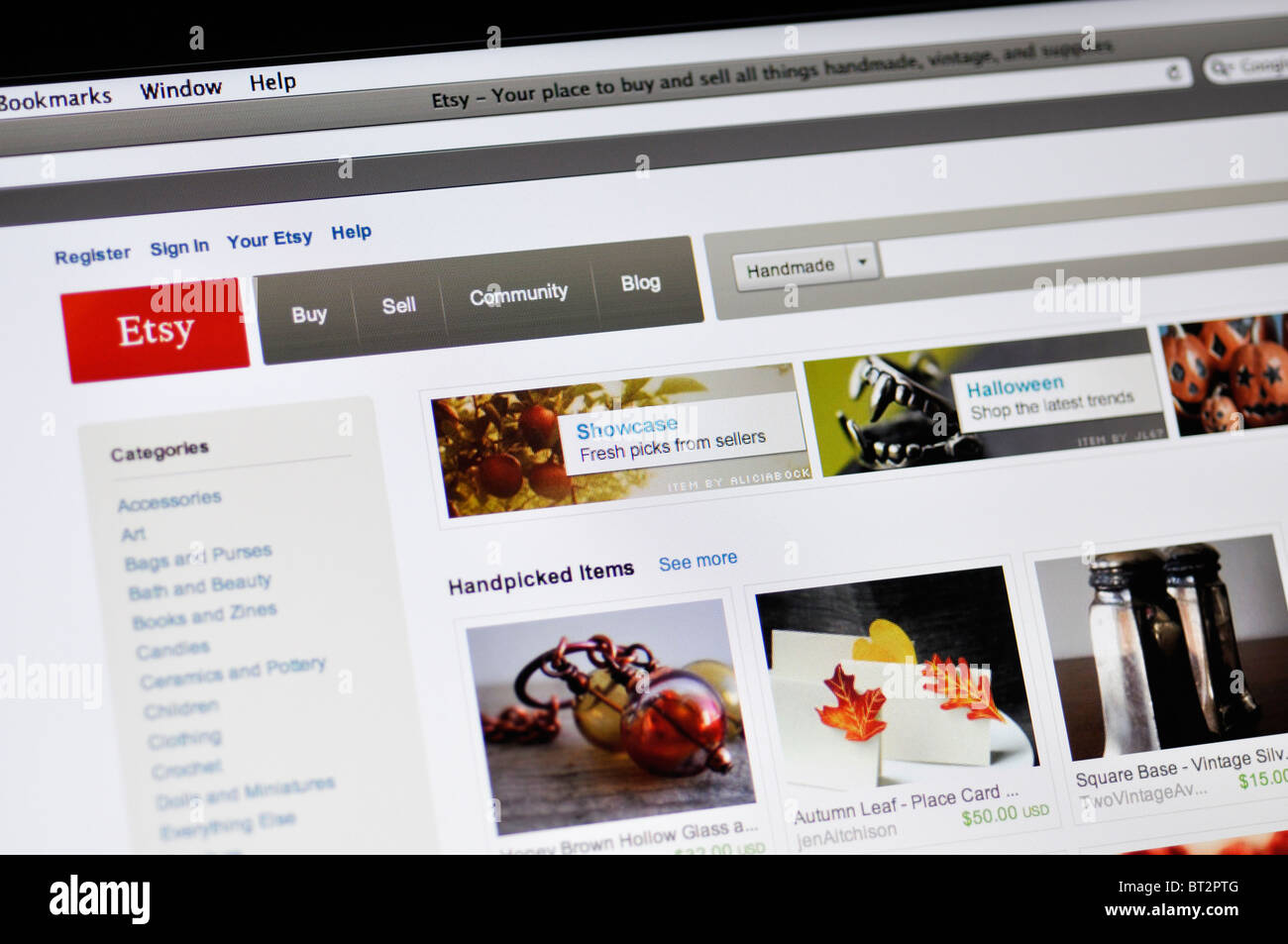 Etsy hi-res stock photography and images - Alamy