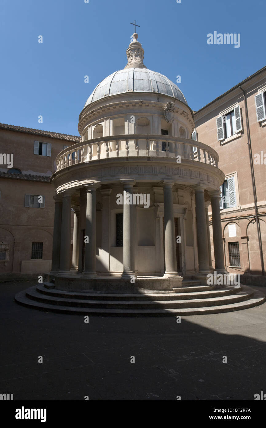 Tempietto del Bramante, Rome Stock Photo - Alamy
