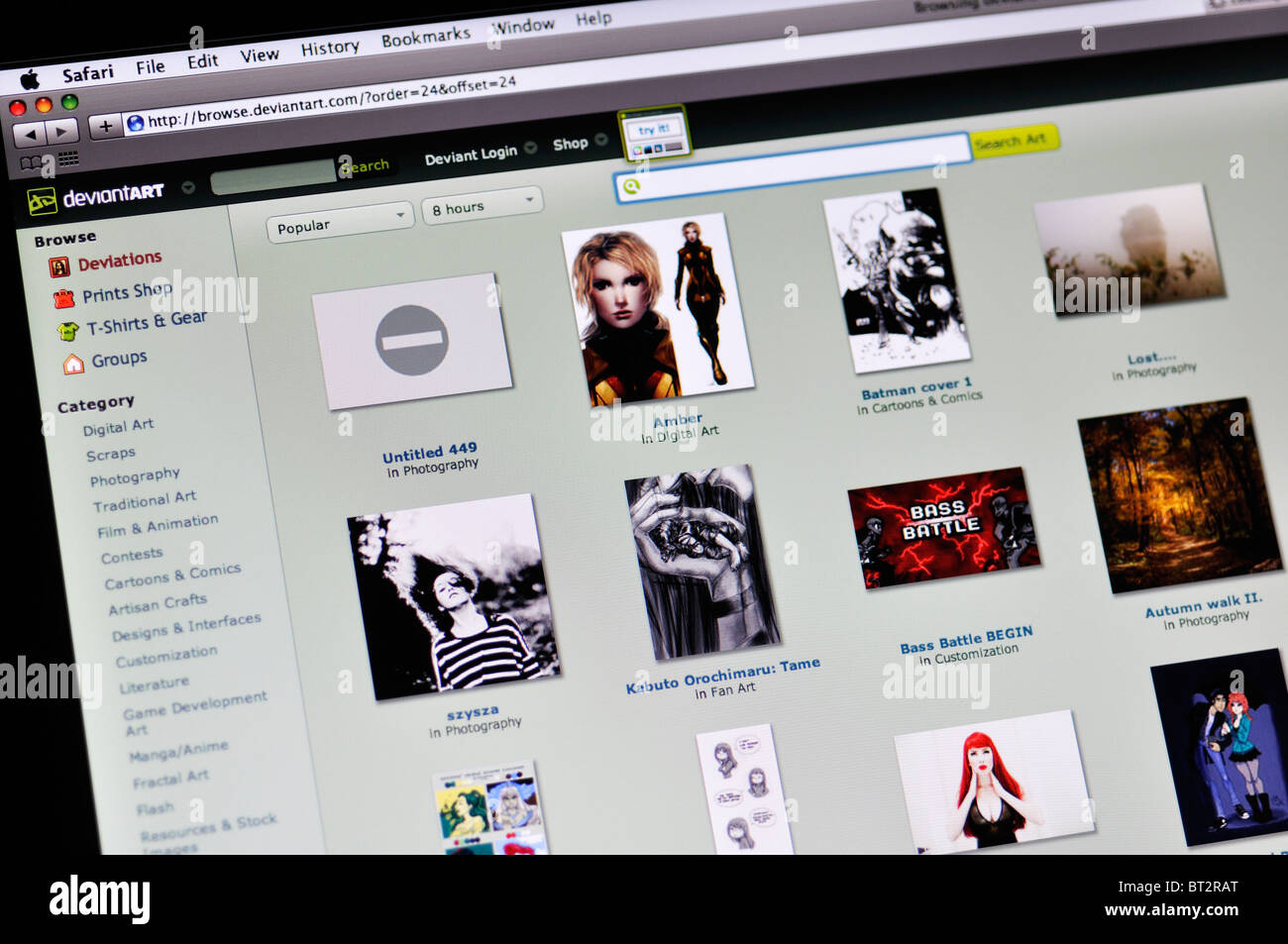 Deviantart hi-res stock photography and images - Alamy