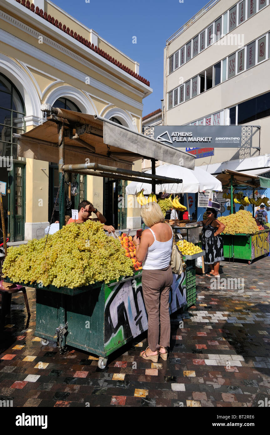 Athens greece monastiraki woman hi-res stock photography and images - Alamy