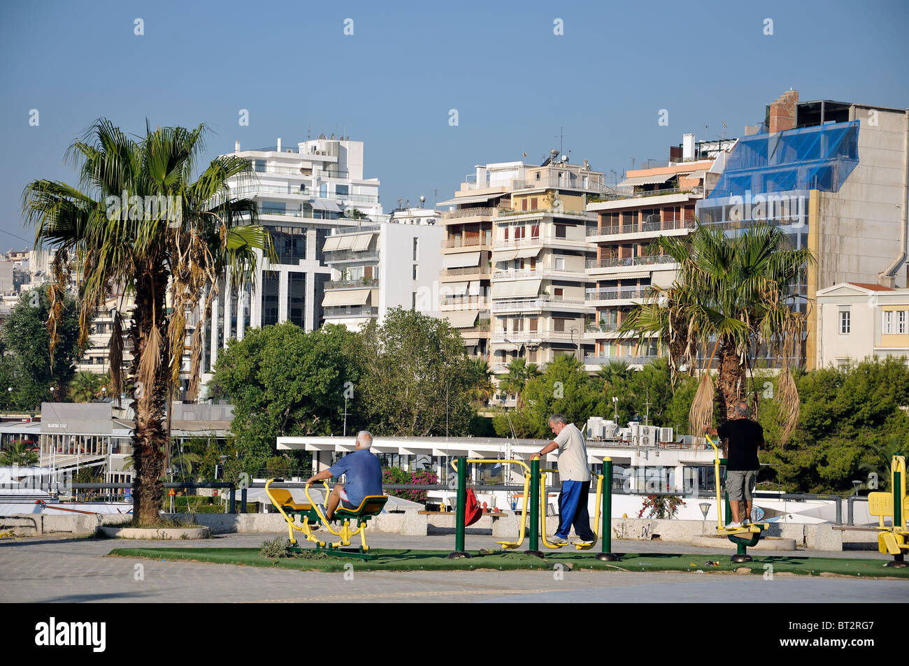 Pasalimani, Alexandras square, Piraeus, Greece Stock Photo - Alamy