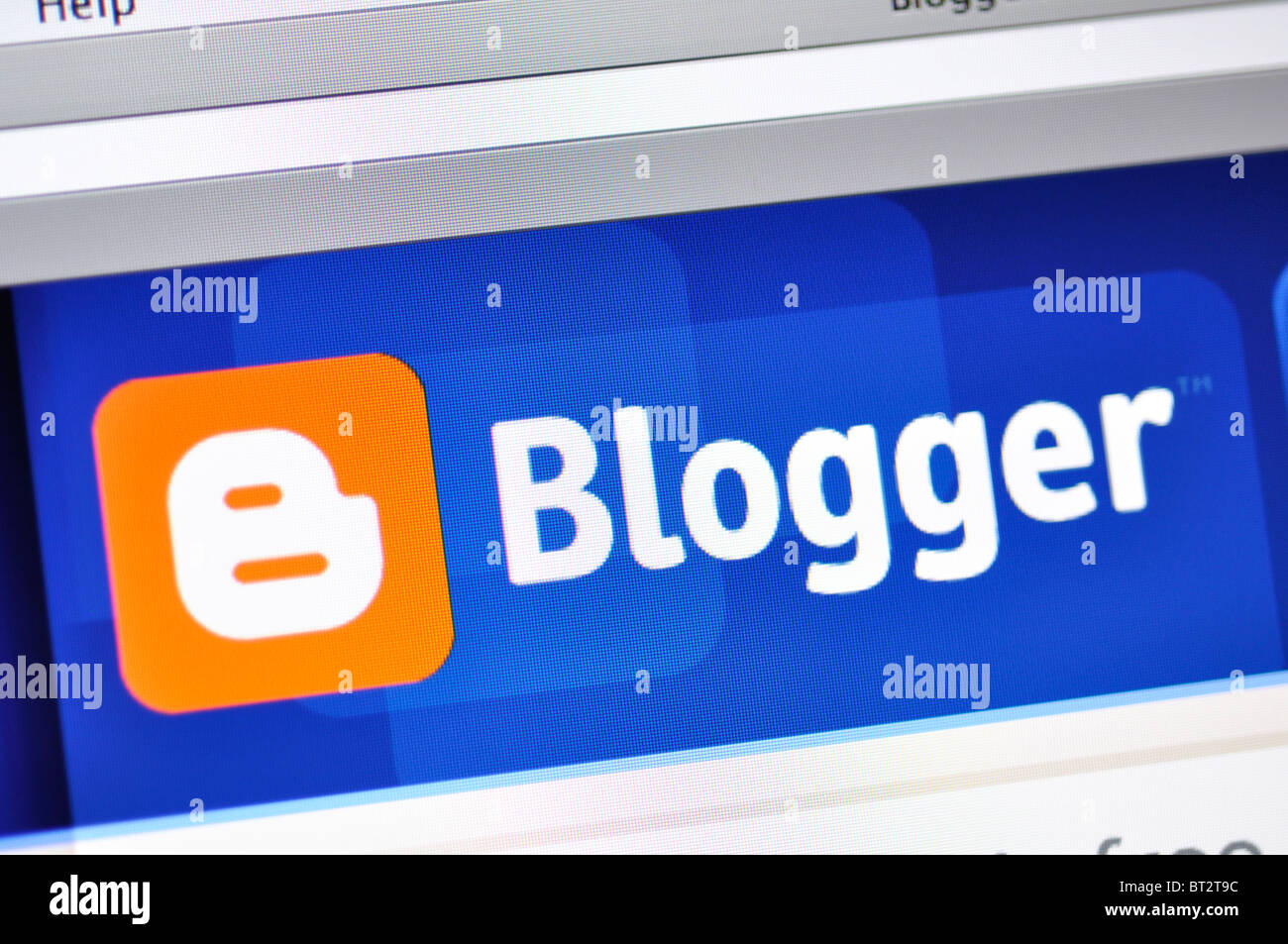 Blogger logo hi-res stock photography and images - Alamy