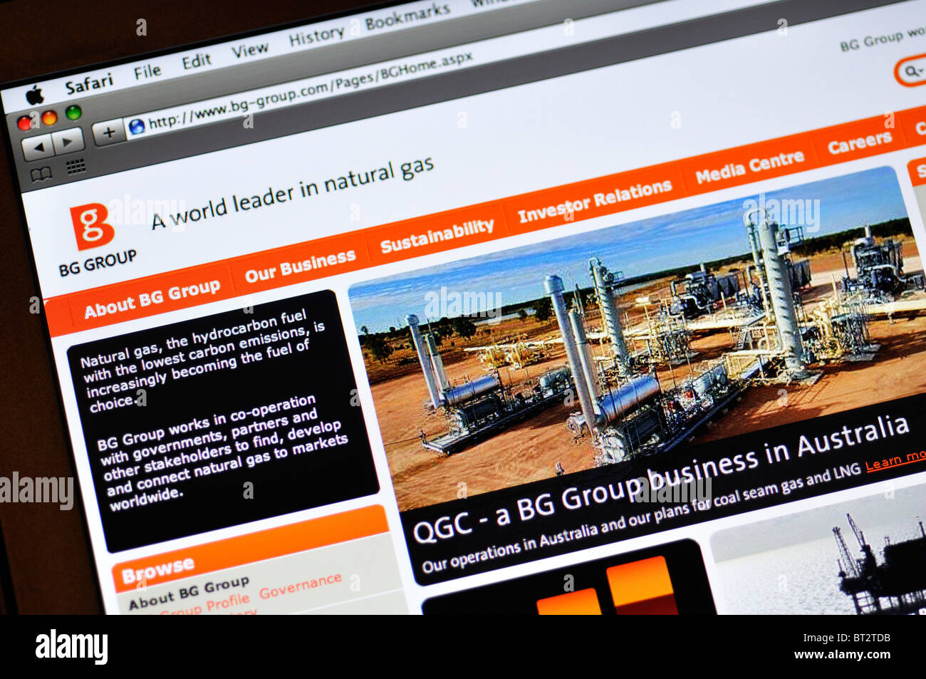 Bg british gas hi-res stock photography and images - Alamy