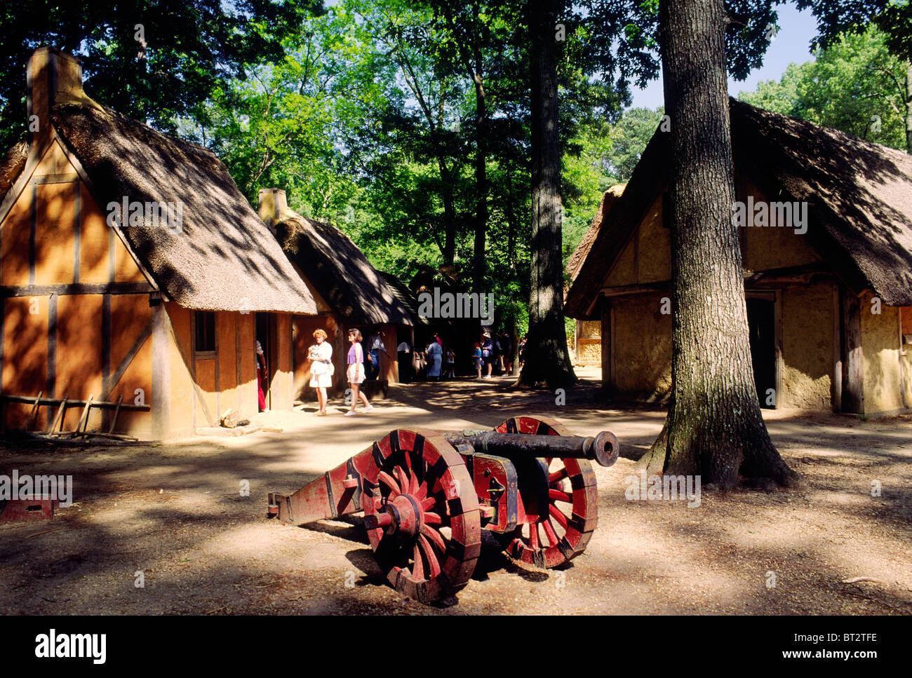 Jamestown settlement hi-res stock photography and images - Alamy