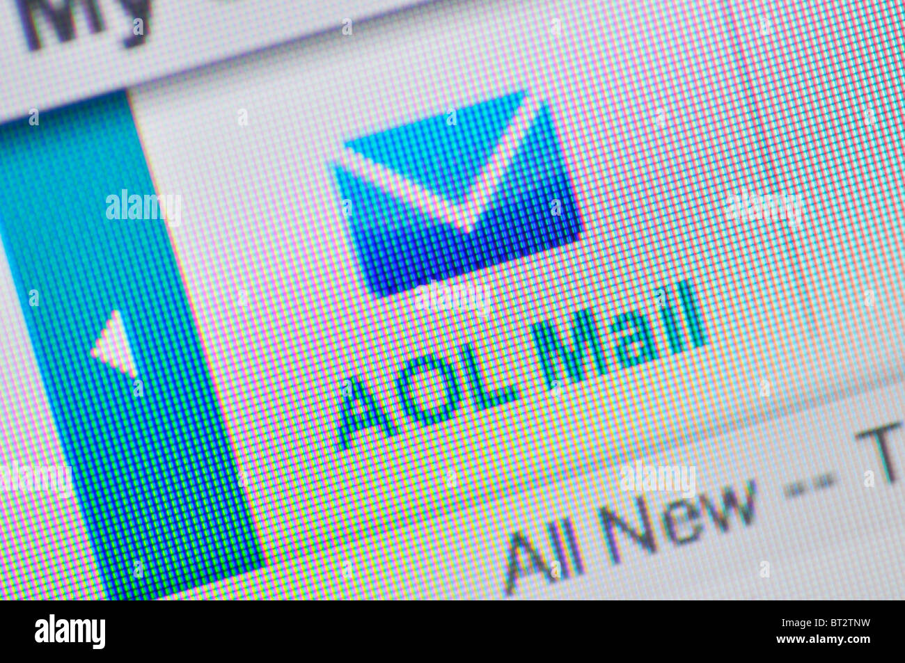 Aol website logo email hi-res stock photography and images - Alamy